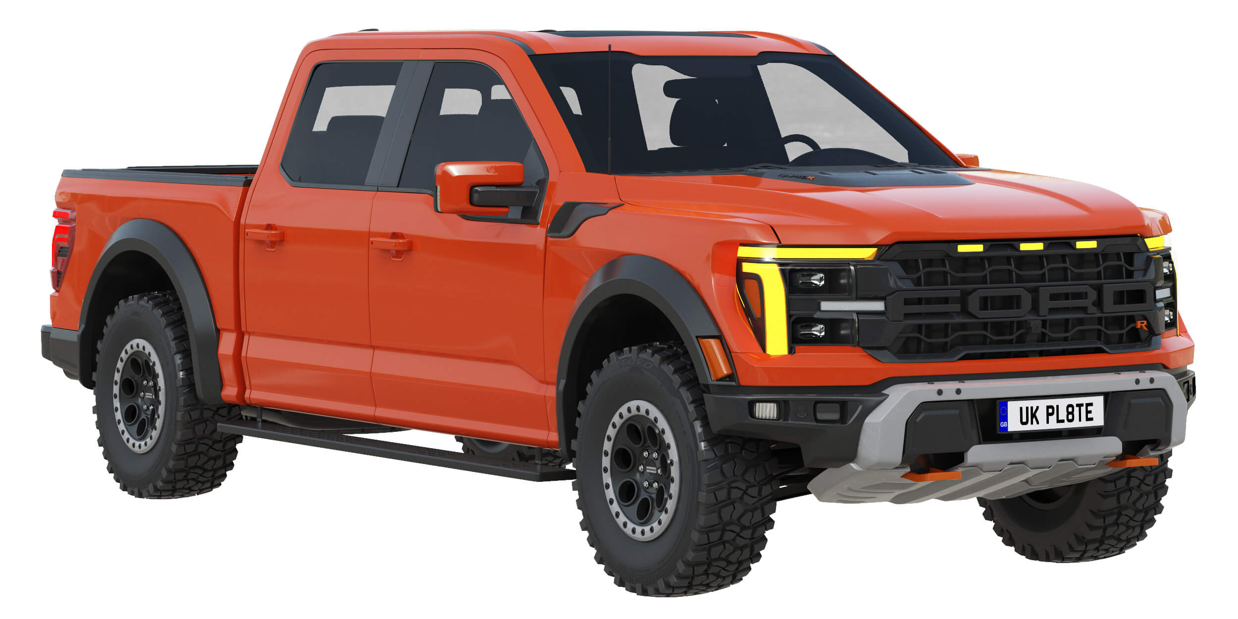Ford F-150 Raptor 2024 3D Model by zifir3d