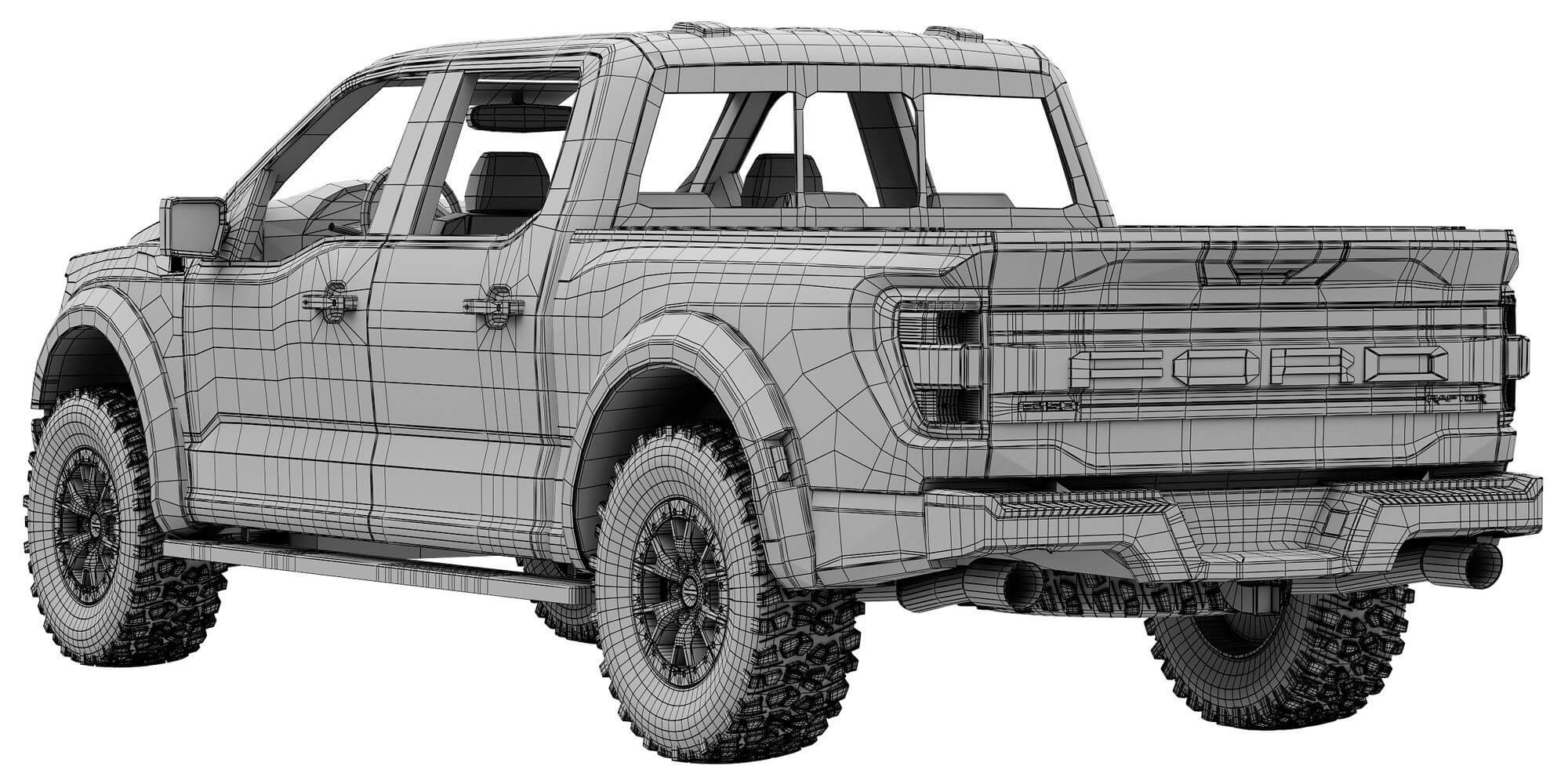 Ford F150 Raptor 2021 - 3D Model by zifir3d