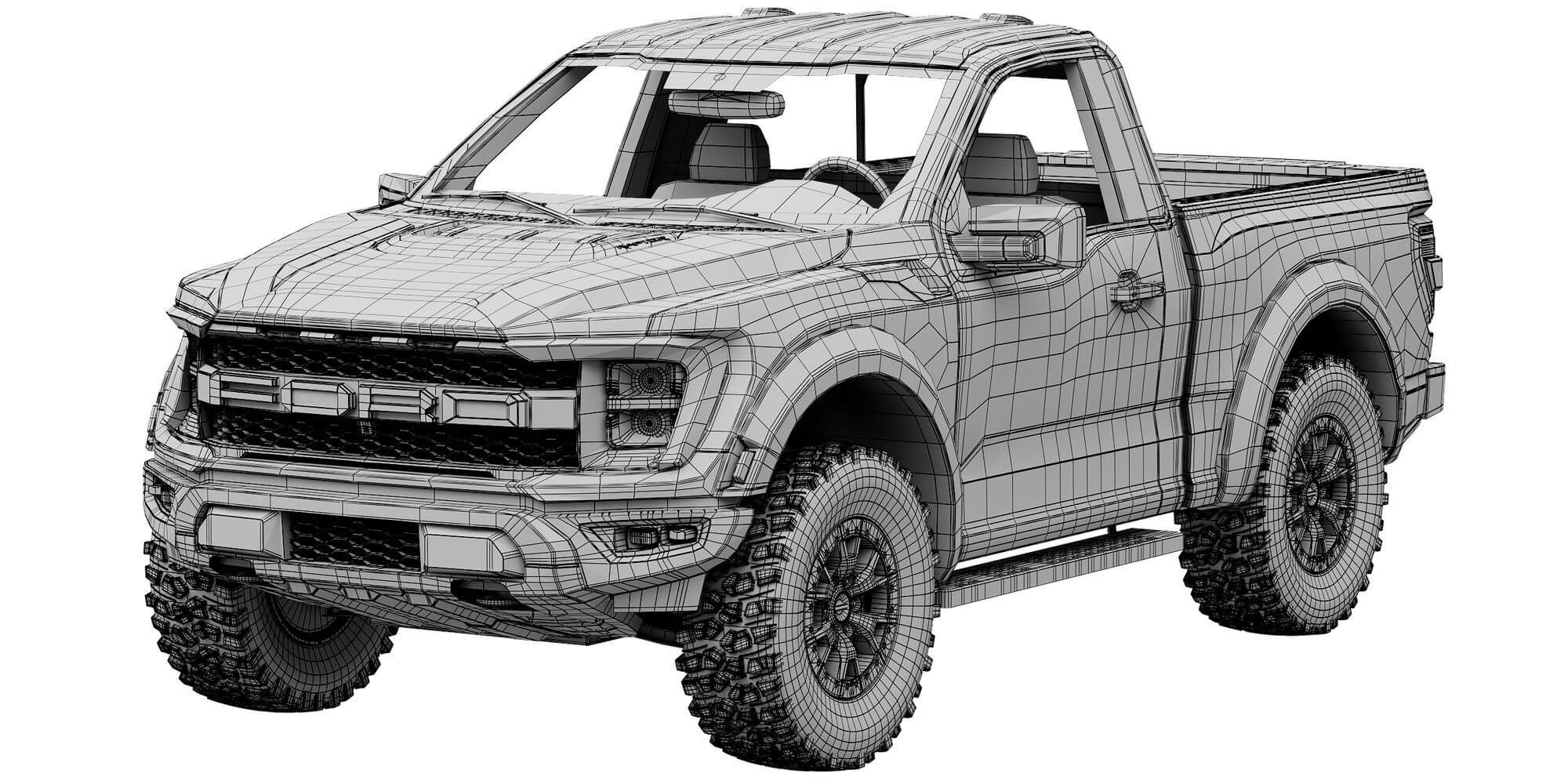 Ford Raptor Sketch