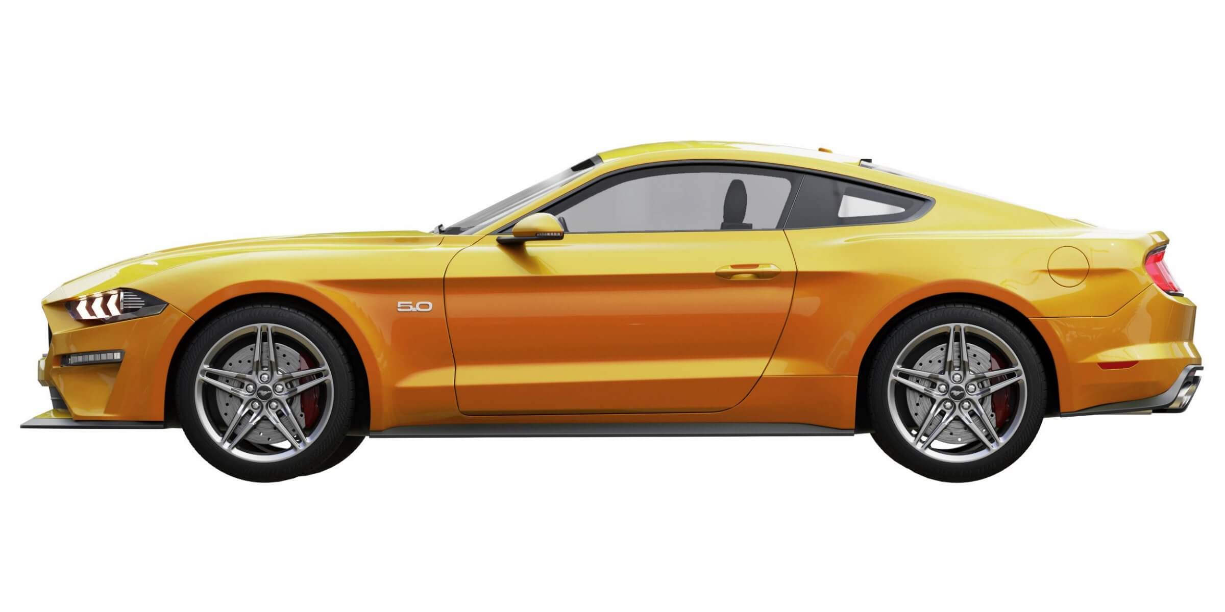 Ford Mustang GT - 3D Model by zifir3d