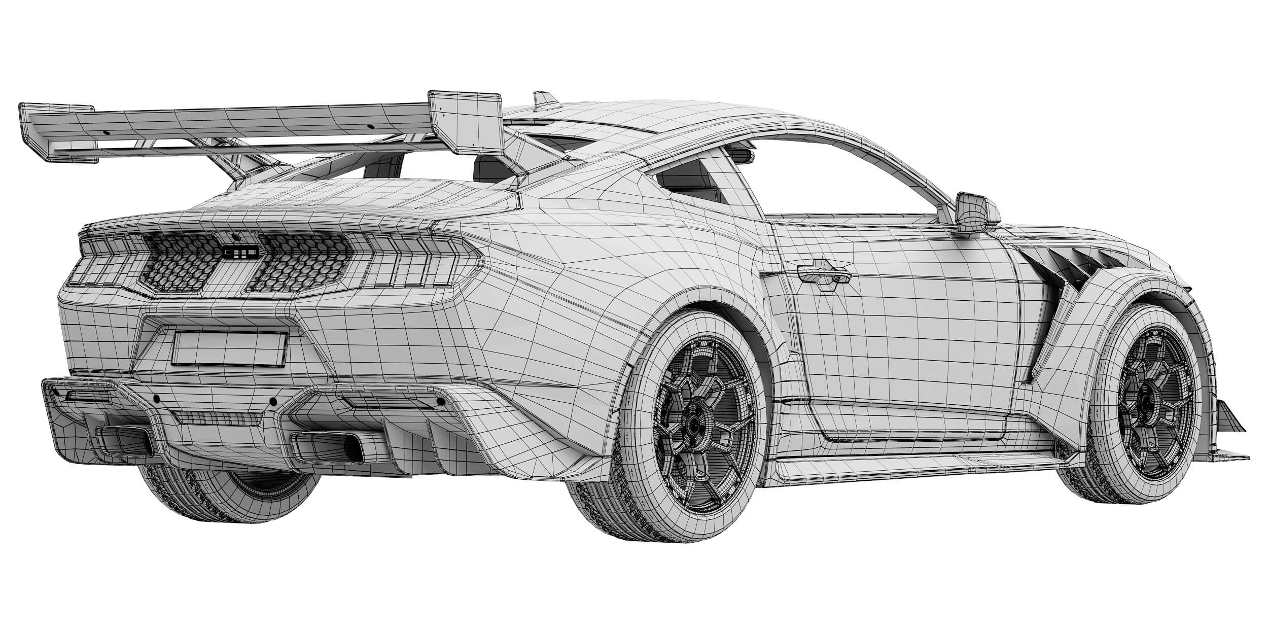 Ford Mustang GTD 2025 - 3D Model by zifir3d