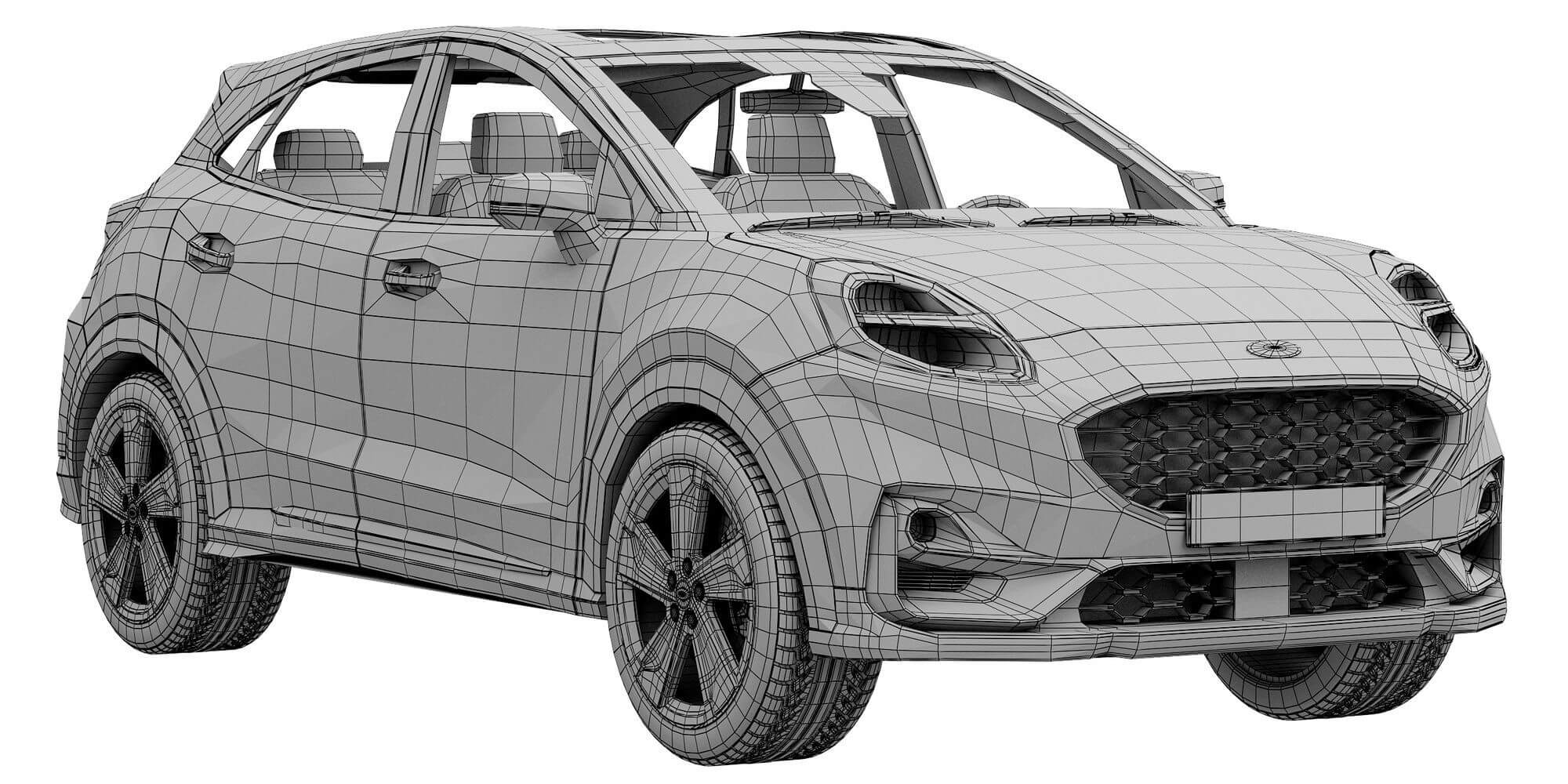 Ford Puma - 3D Model by zifir3d