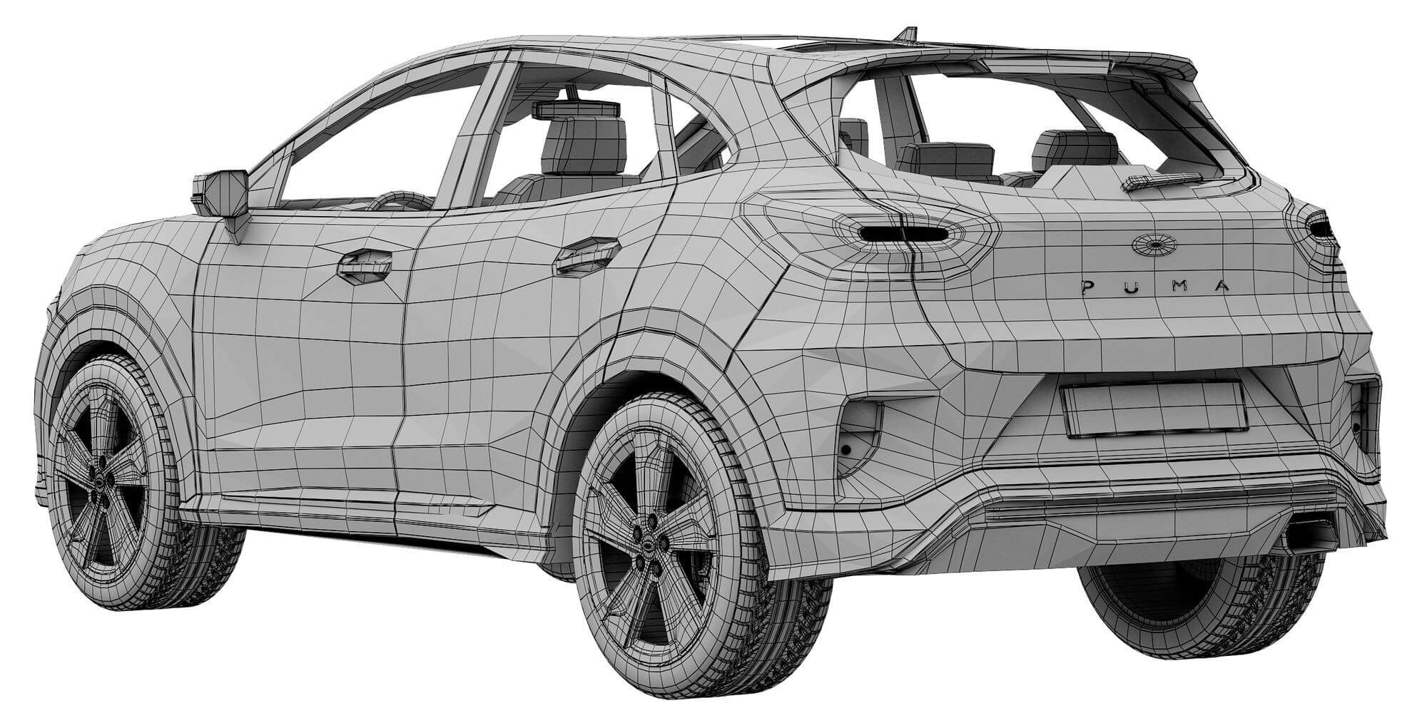 Ford Puma - 3D Model by zifir3d