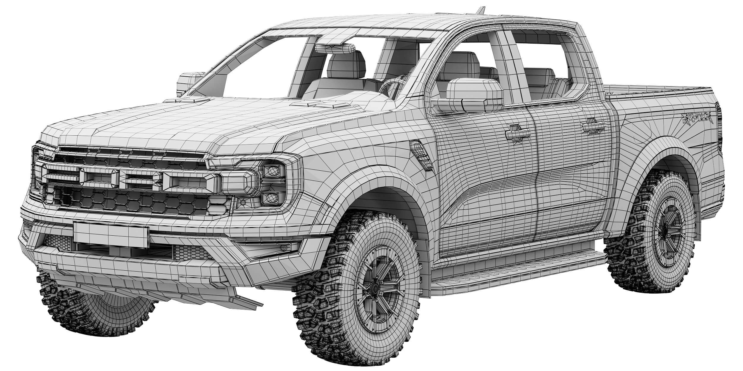 Ford Ranger Raptor - 3D Model by zifir3d