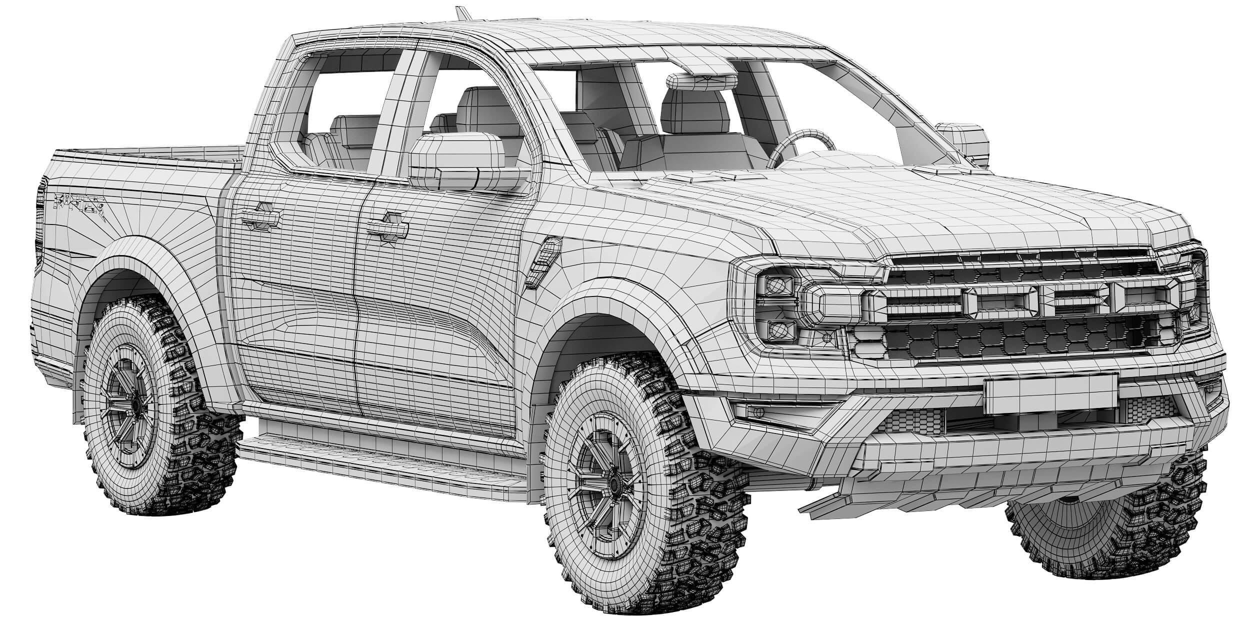 Ford Ranger Raptor - 3D Model by zifir3d