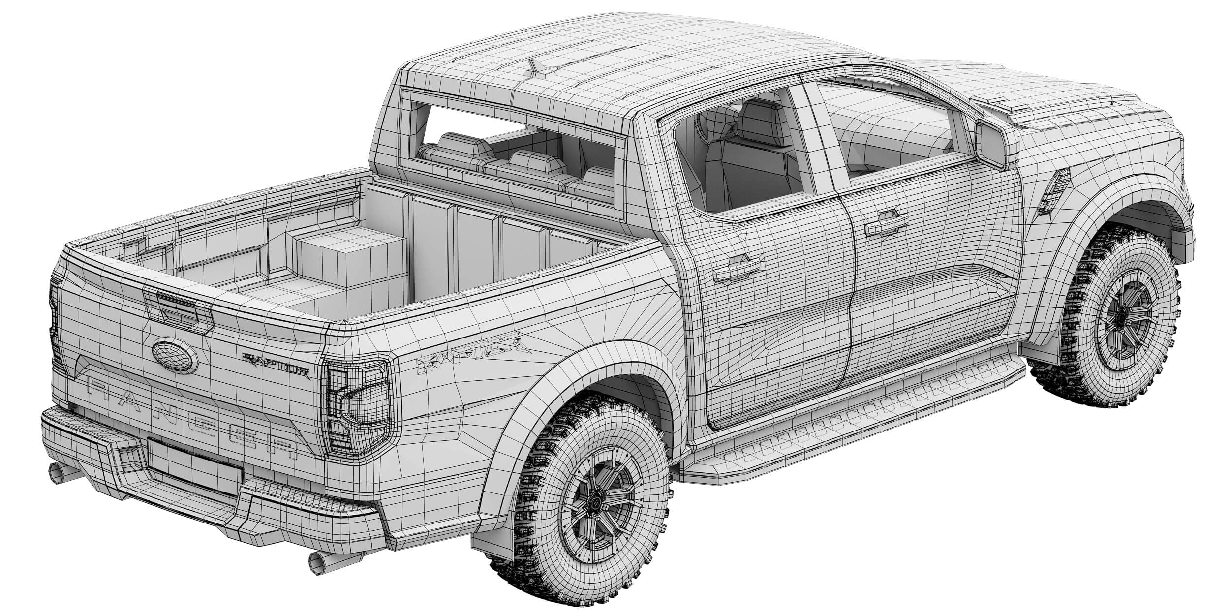 Ford Ranger Raptor - 3D Model by zifir3d