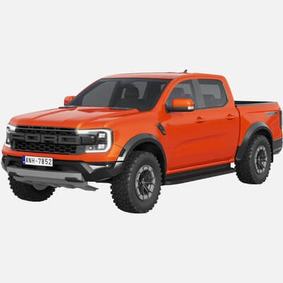 Ford Ranger Raptor - 3D Model by zifir3d