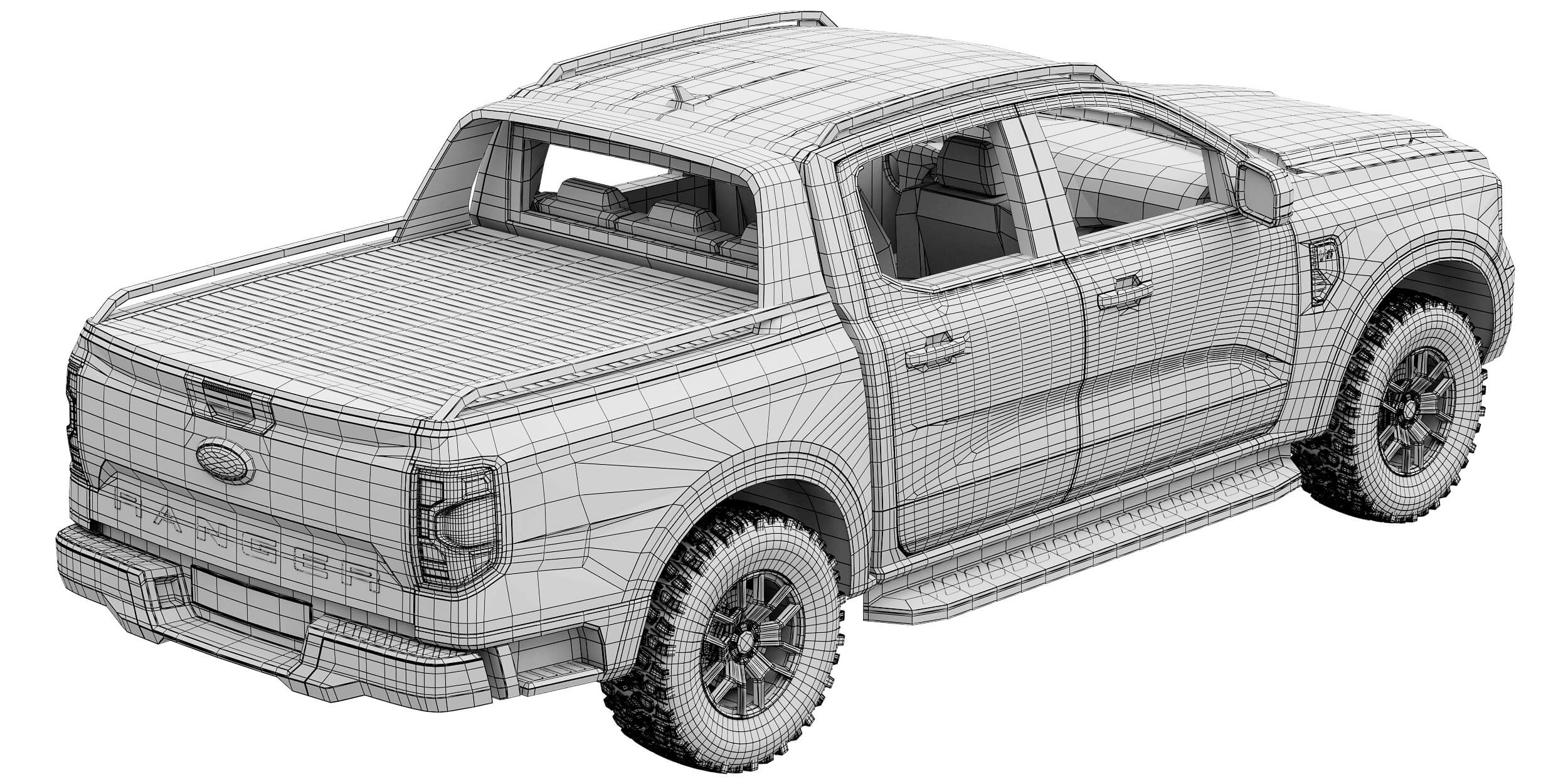 Ford Ranger Wildtrak - 3D Model by zifir3d