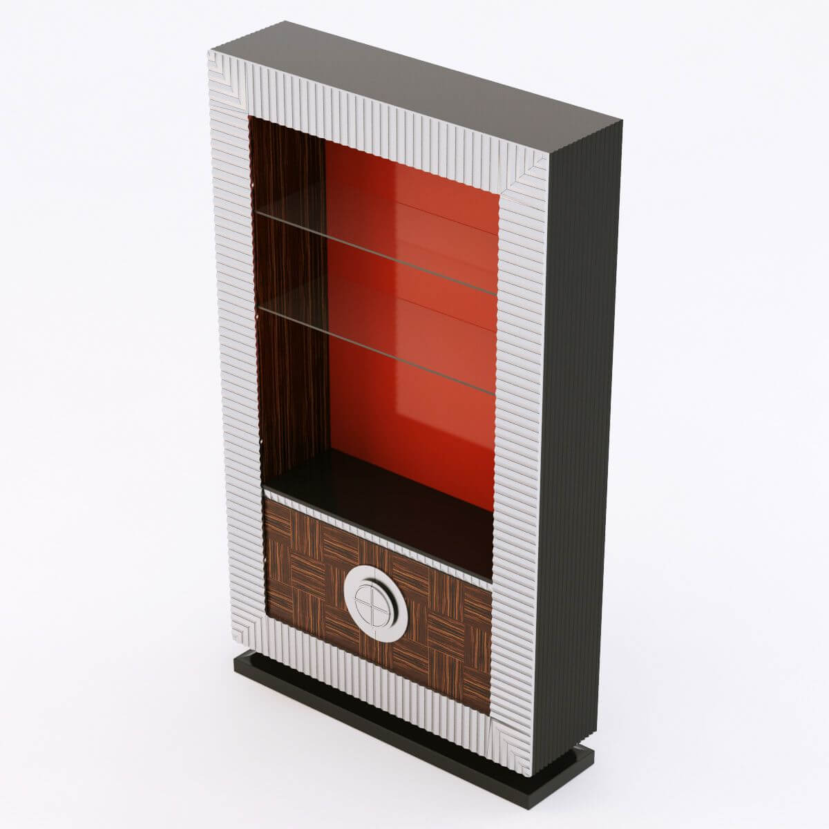 Francesko Molon Perspective Bookcase - 3D Model by zifir3d