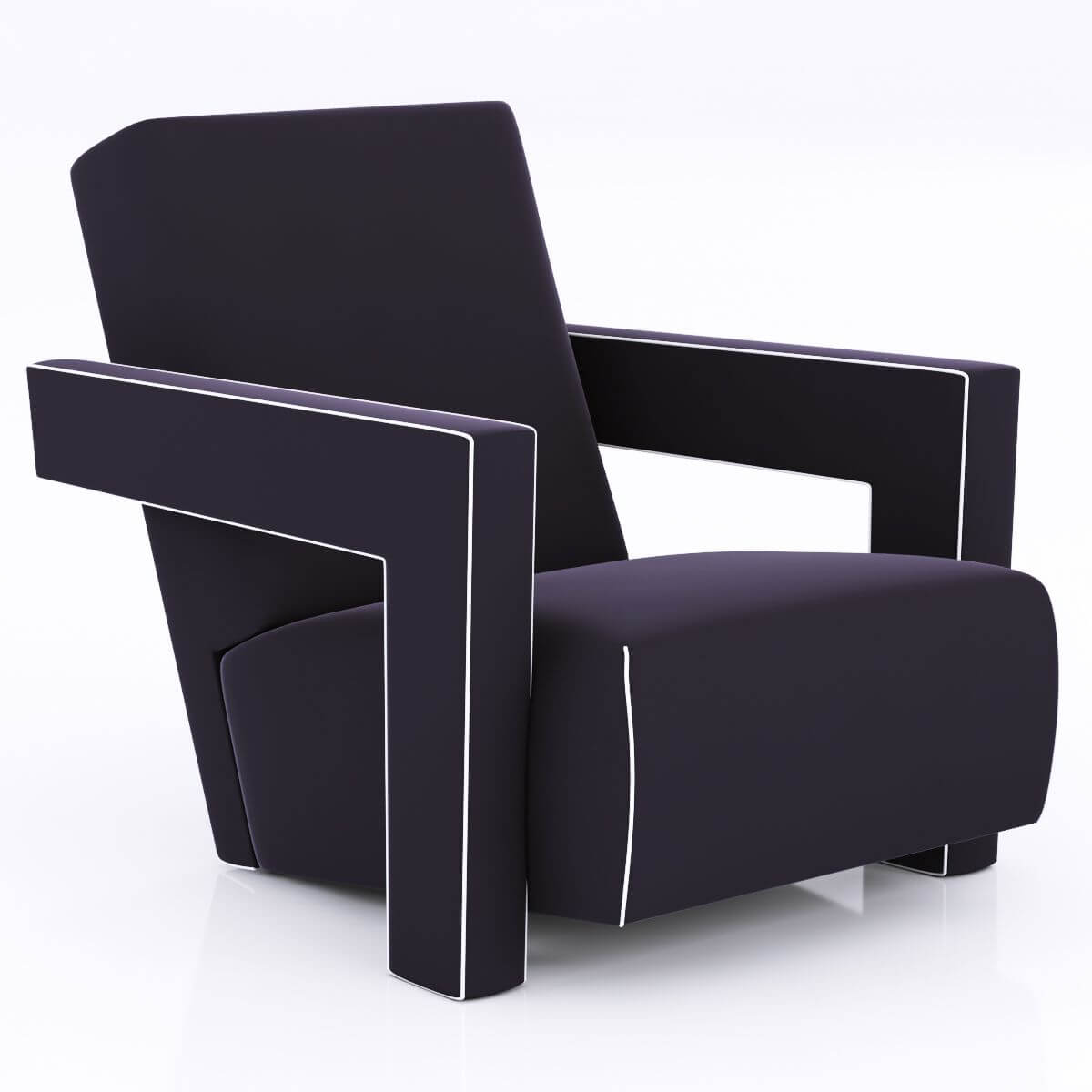 Gerrit Thomas Rietveld Chair - 3D Model by zifir3d