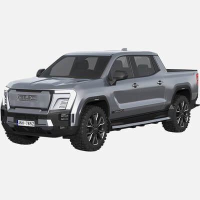 GMC Sierra EV - 3D Model by zifir3d