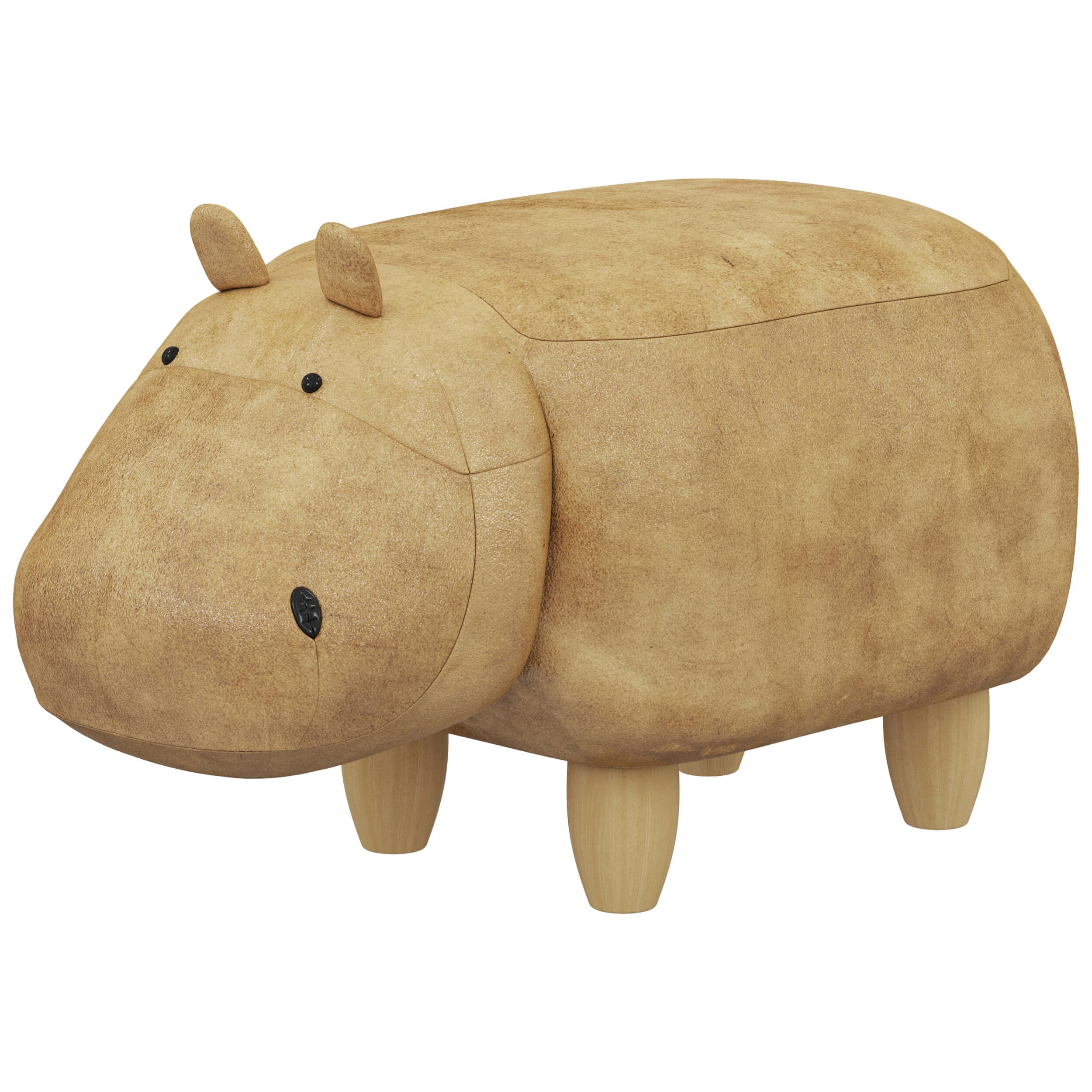Home Concept Hippo Ottoman - 3D Model by zifir3d