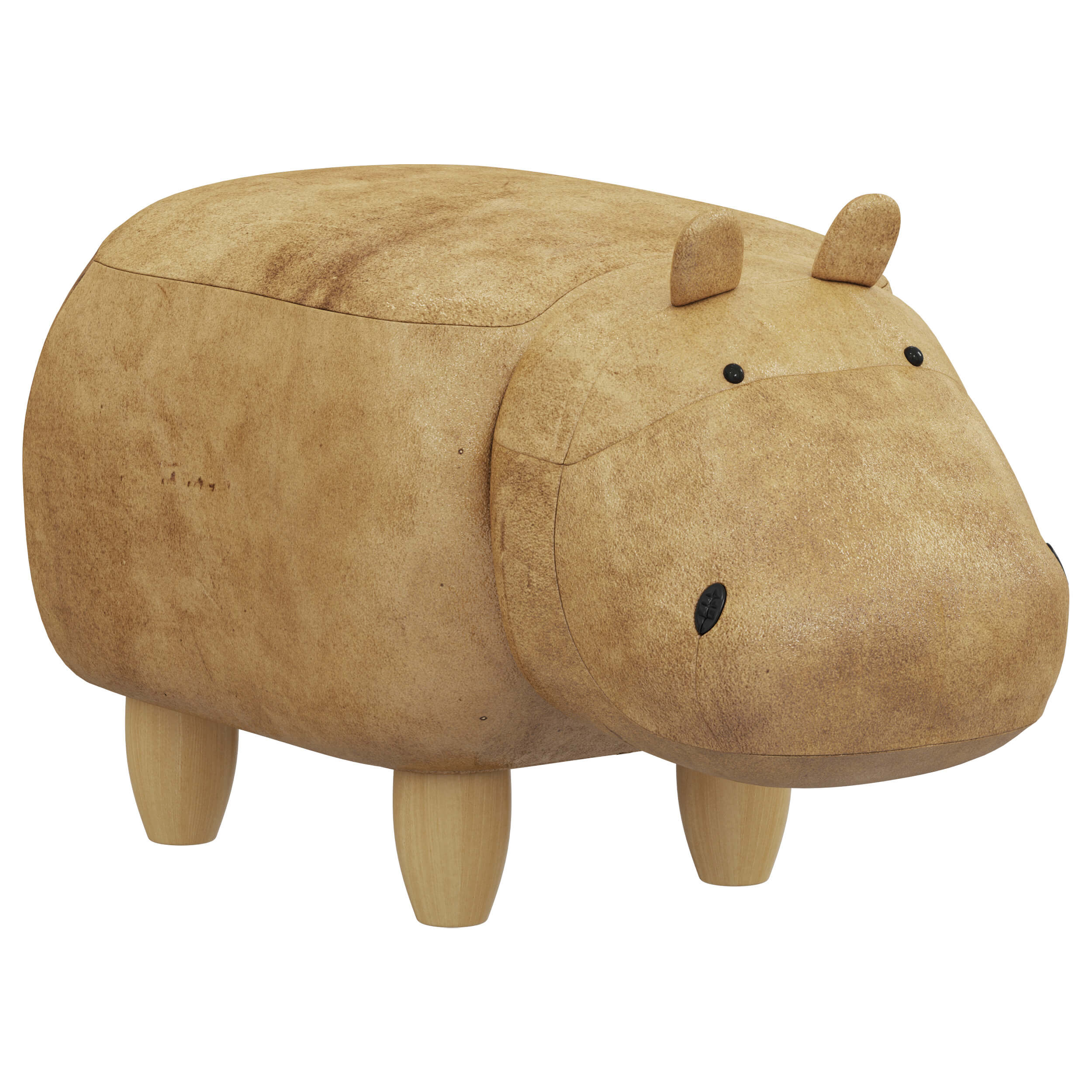 Home Concept Hippo Ottoman - 3D Model by zifir3d