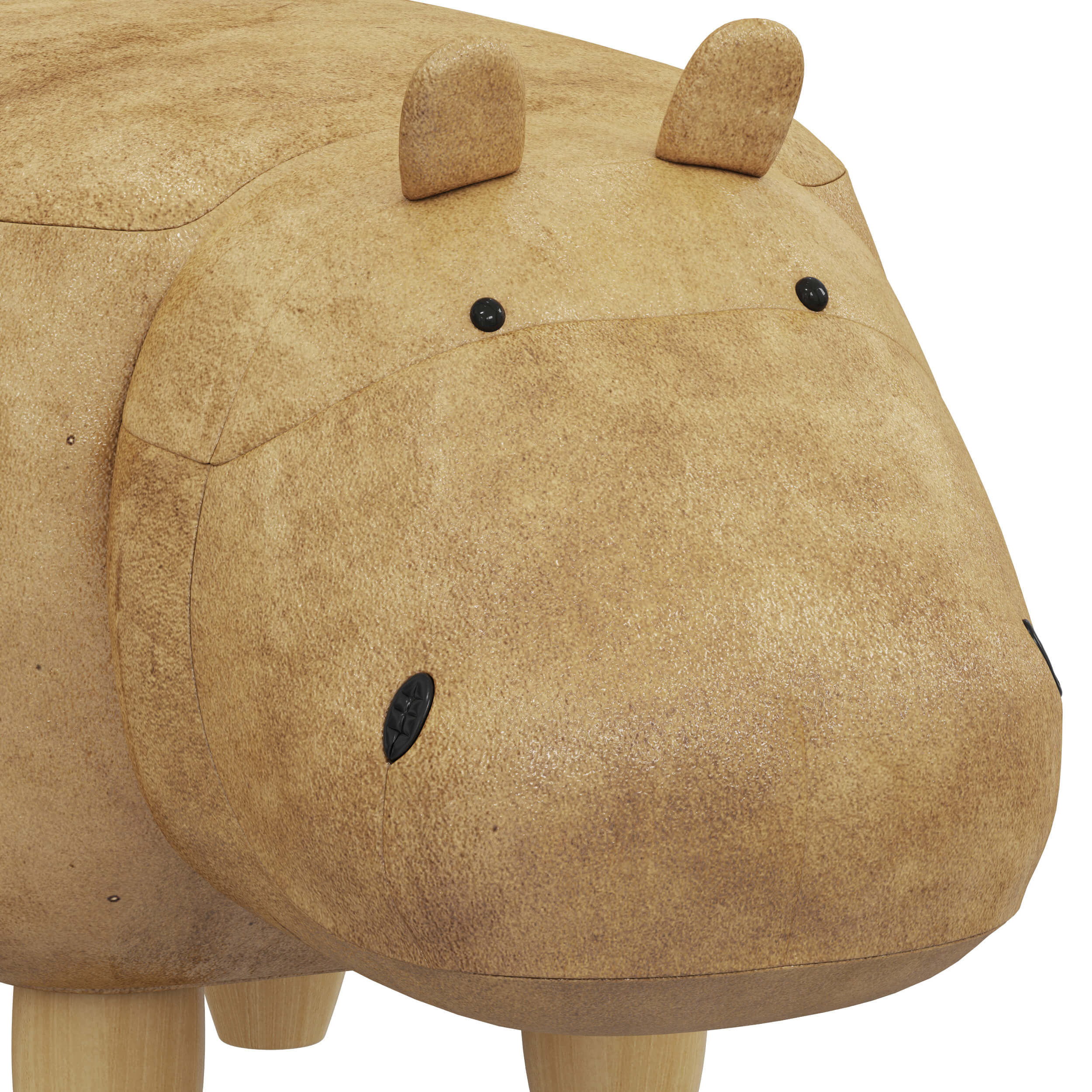 Home Concept Hippo Ottoman - 3D Model by zifir3d