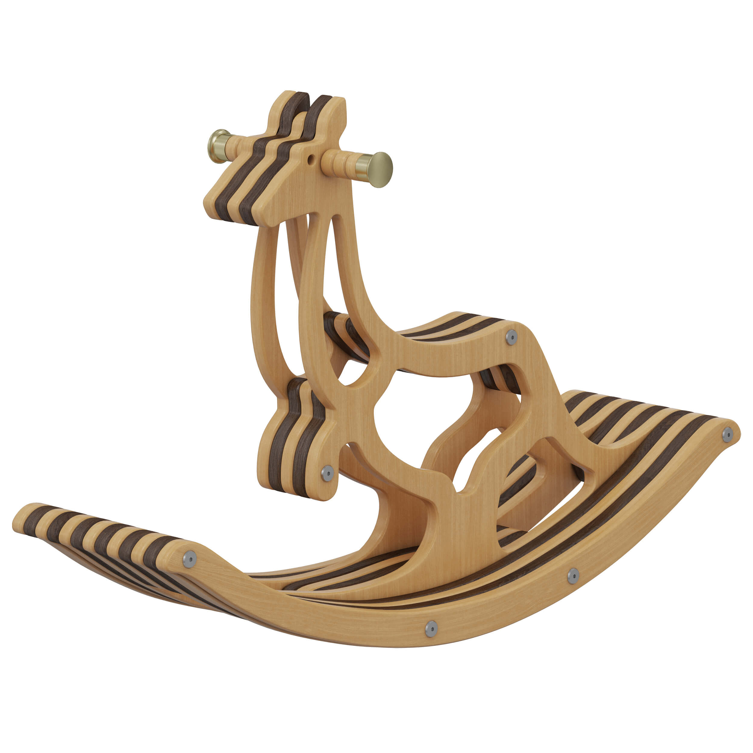 Home Concept Kangaroo Rocking Chair - 3D Model by zifir3d