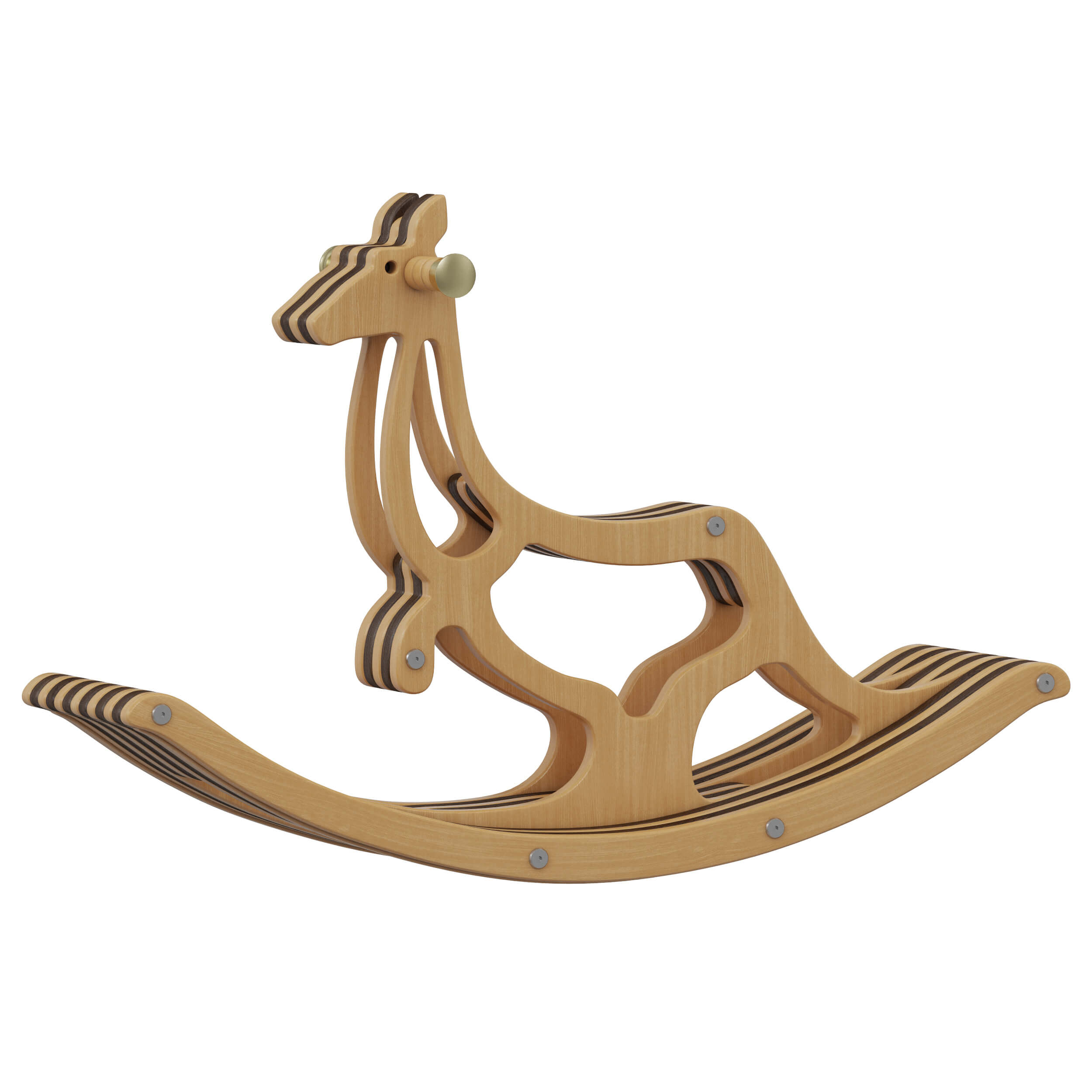 Home Concept Kangaroo Rocking Chair - 3D Model by zifir3d