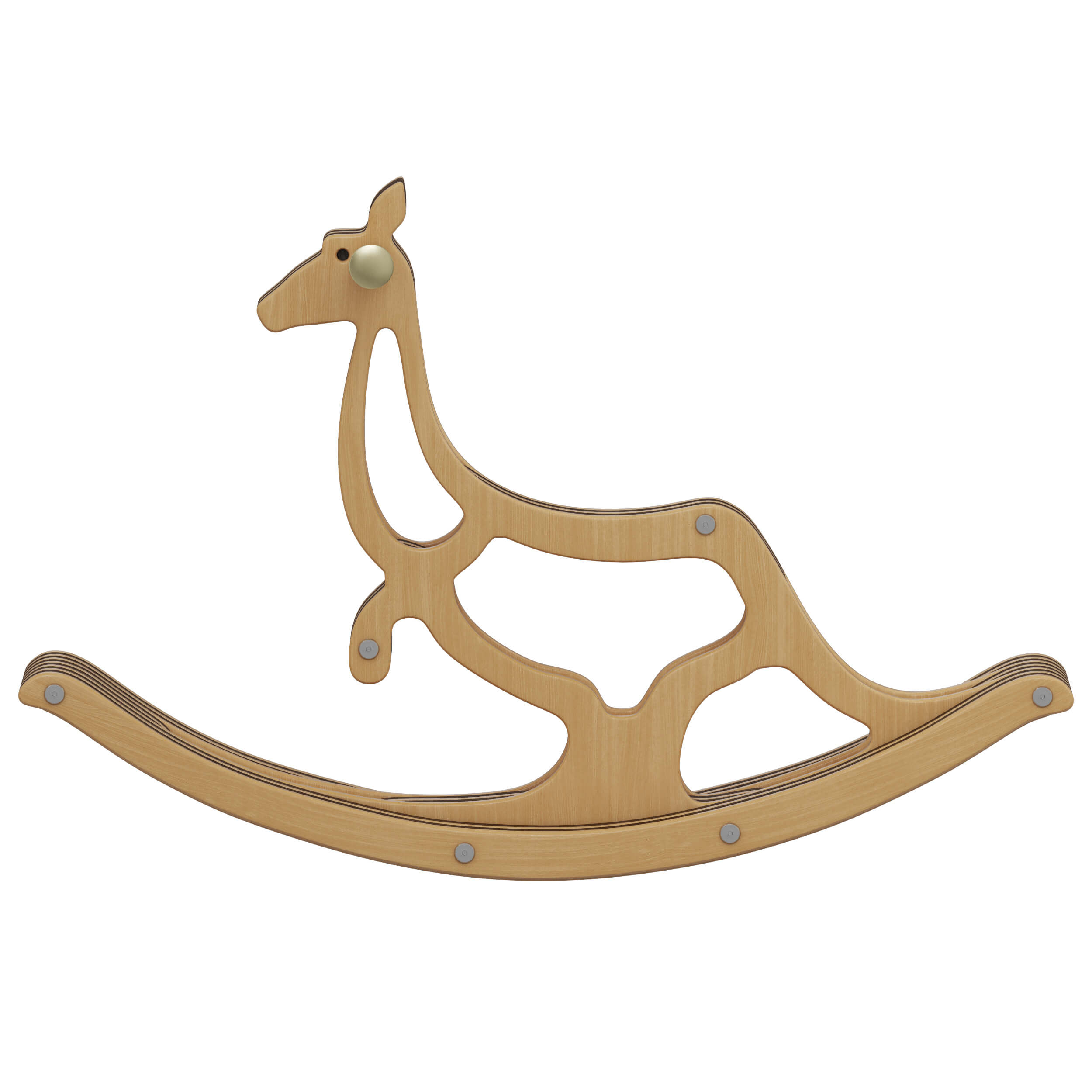 Home Concept Kangaroo Rocking Chair - 3D Model by zifir3d