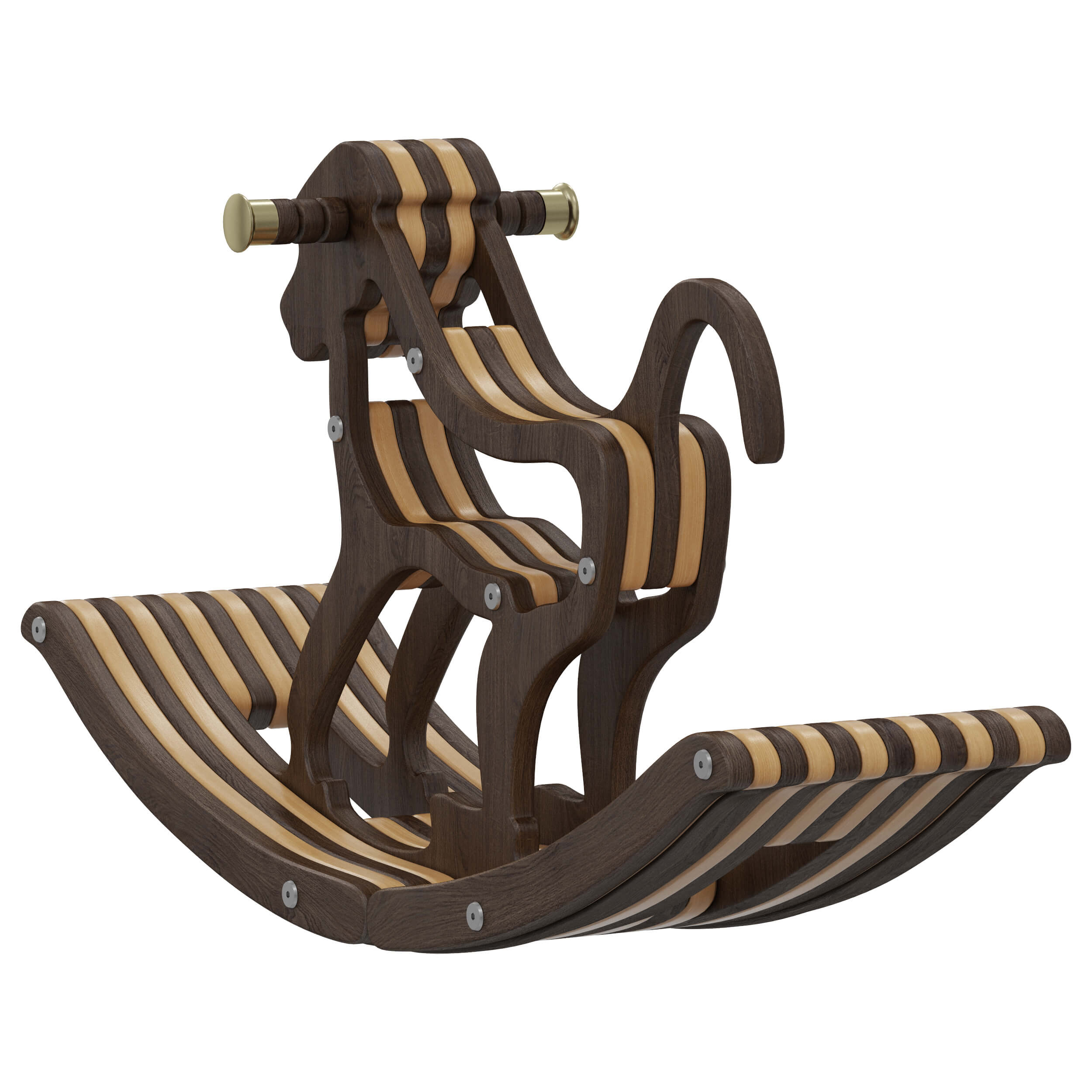 Home Concept Monkey Rocking Chair - 3D Model by zifir3d