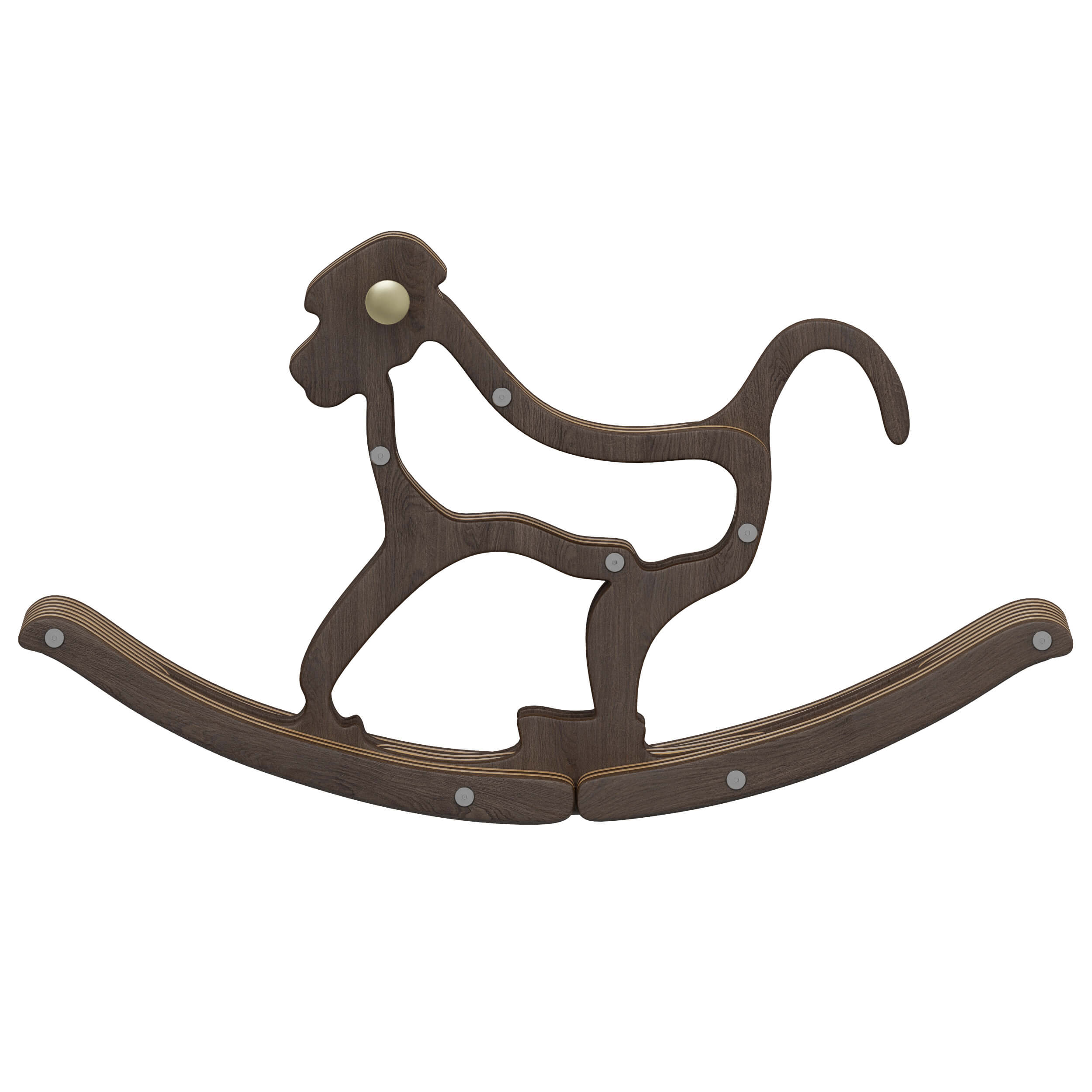 Home Concept Monkey Rocking Chair - 3D Model by zifir3d