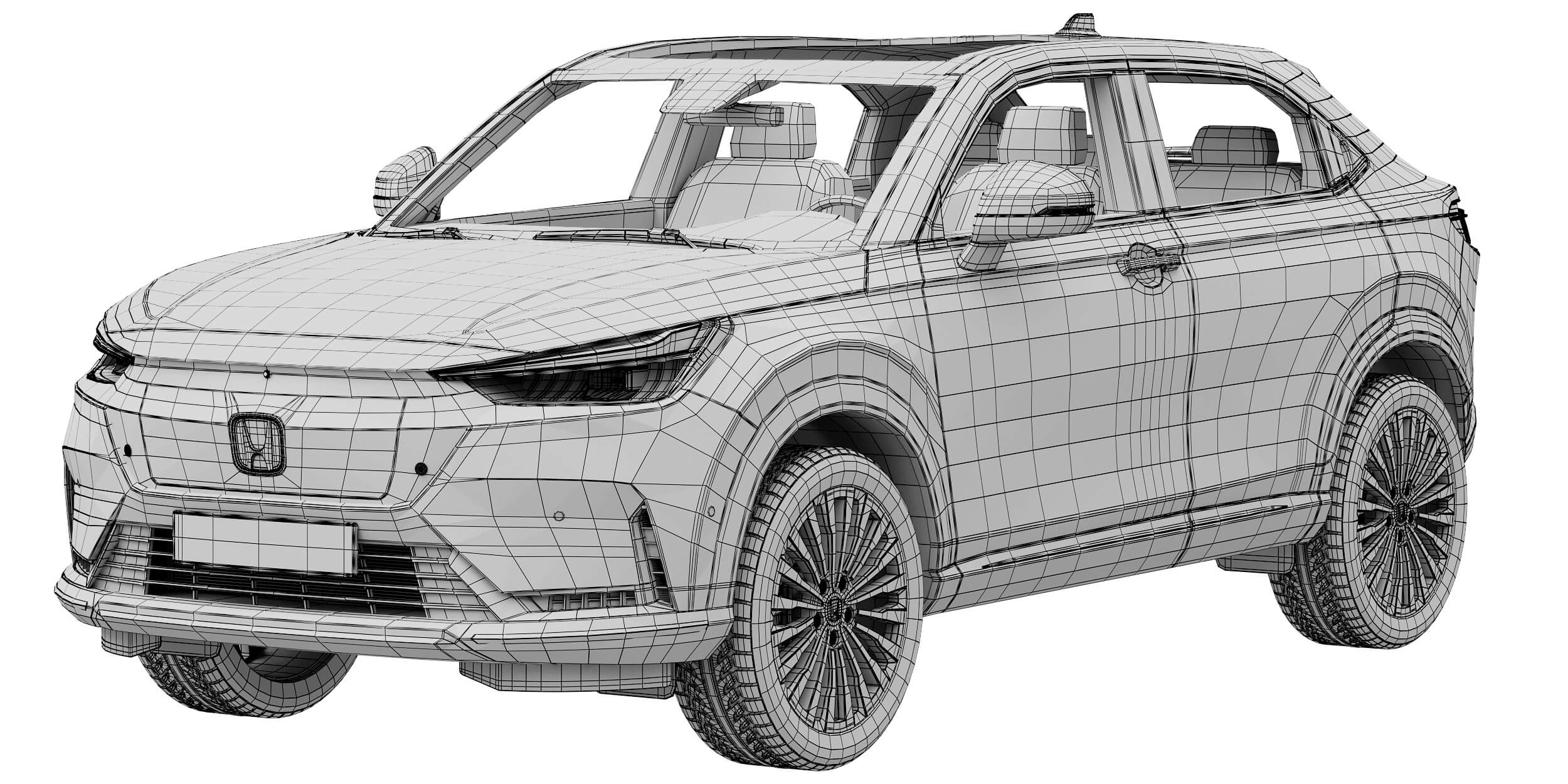 Honda e:Ny1 - 3D Model by zifir3d