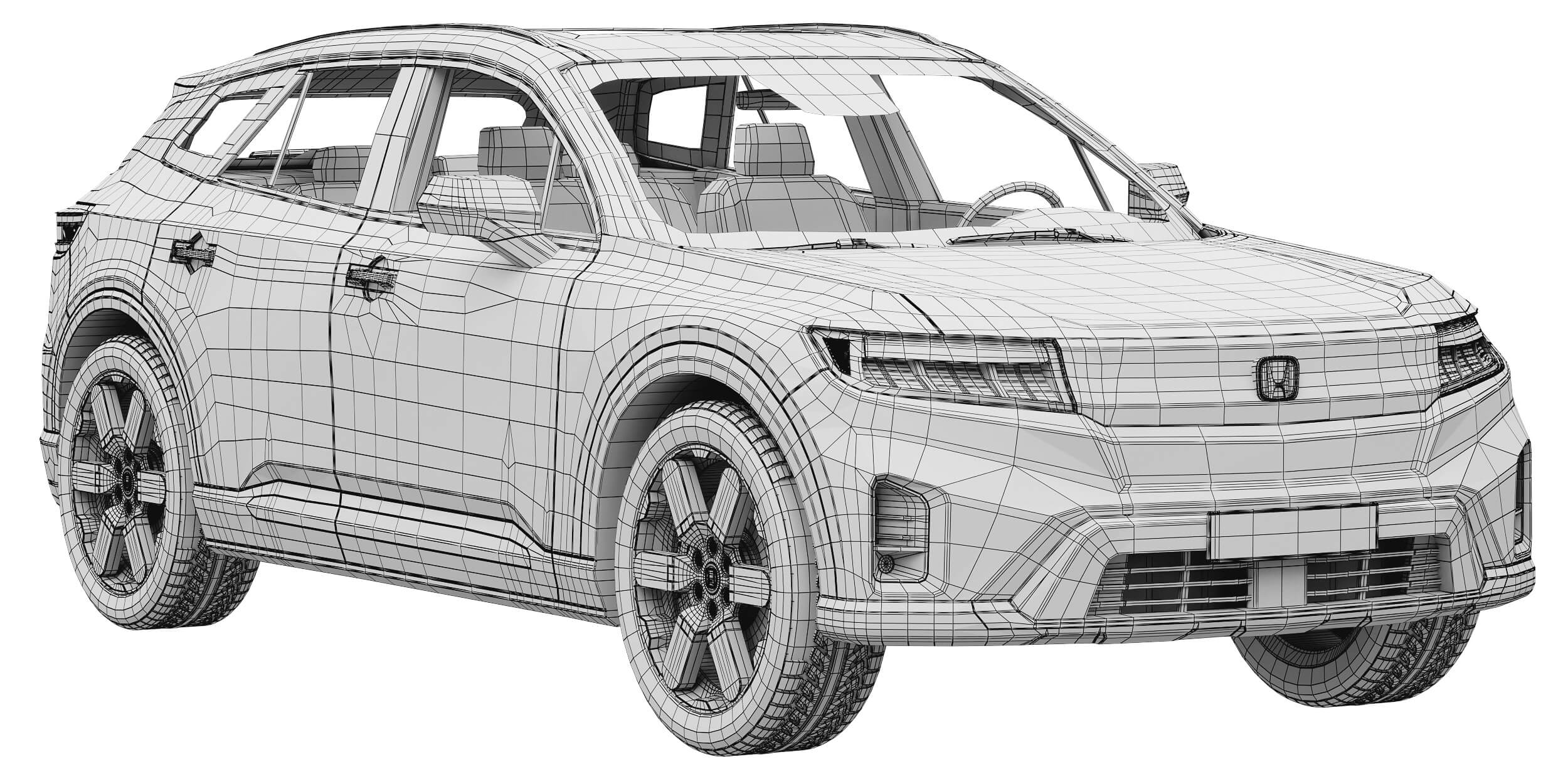 Honda Prologue - 3D Model by zifir3d