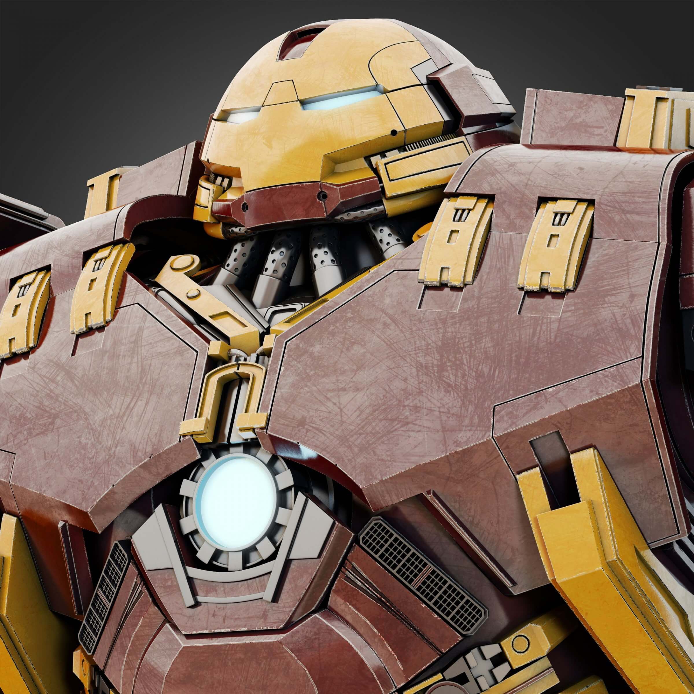Hulkbuster from Avengers Age of Ultron - 3D Model by zifir3d