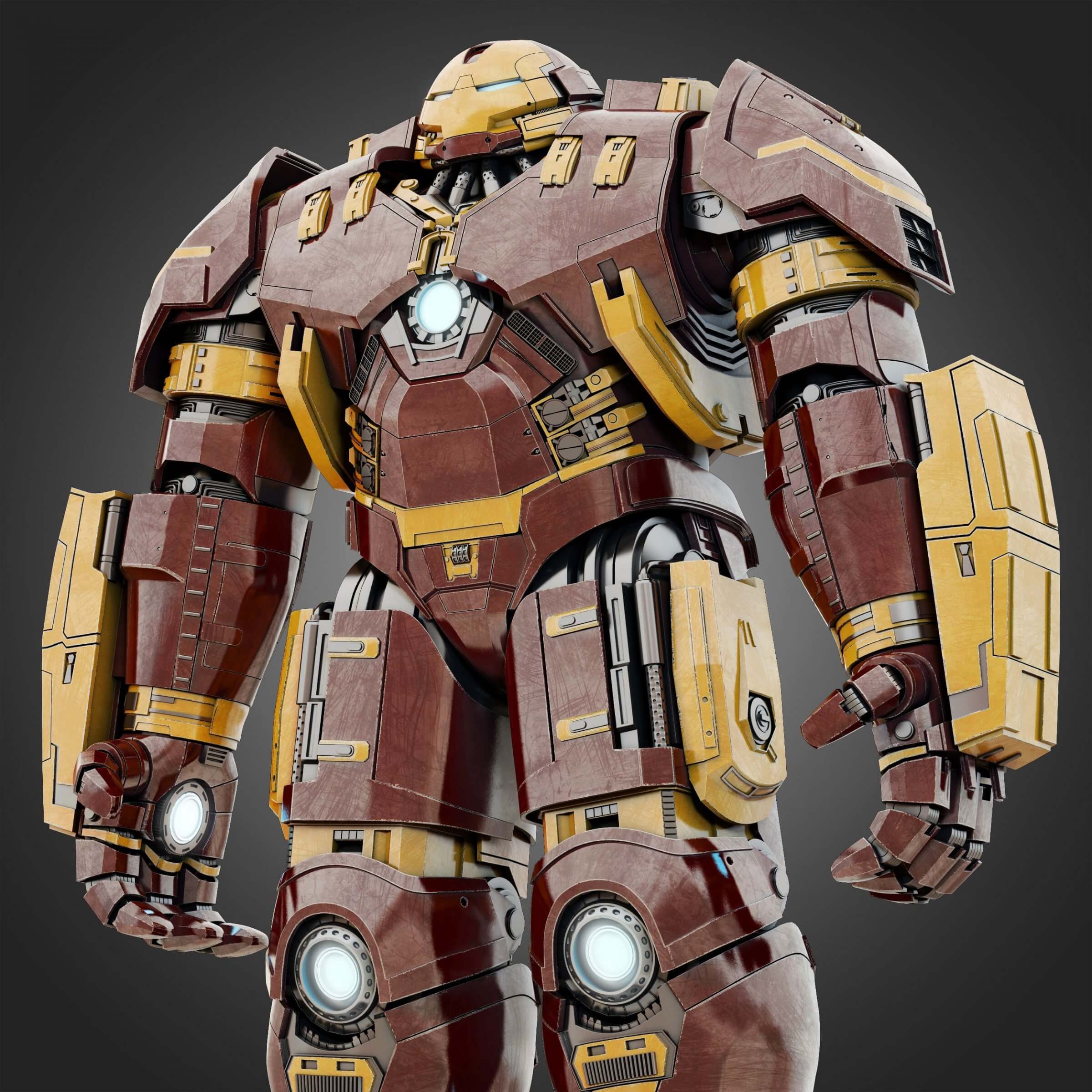 Hulkbuster from Avengers Age of Ultron - 3D Model by zifir3d