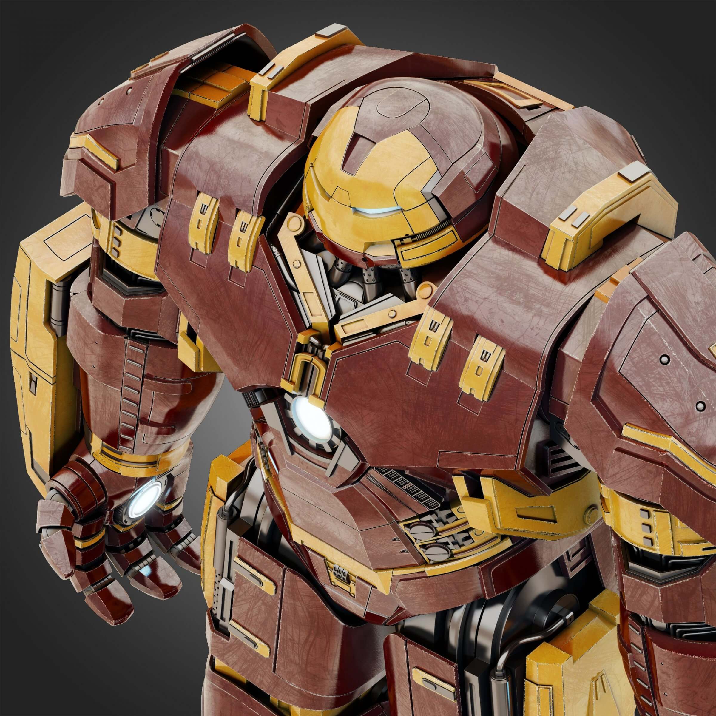 Hulkbuster from Avengers Age of Ultron - 3D Model by zifir3d