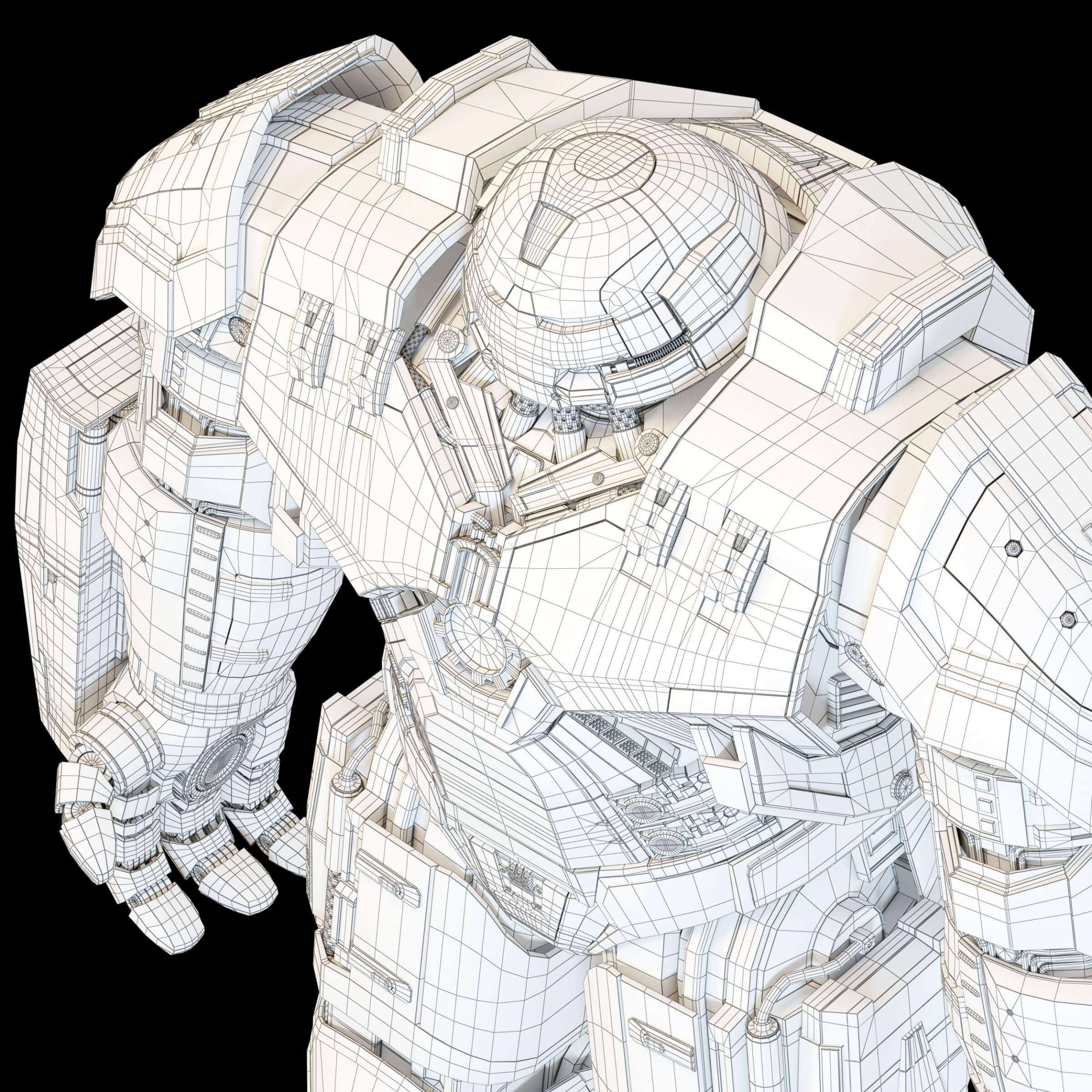 Hulkbuster from Avengers Age of Ultron - 3D Model by zifir3d