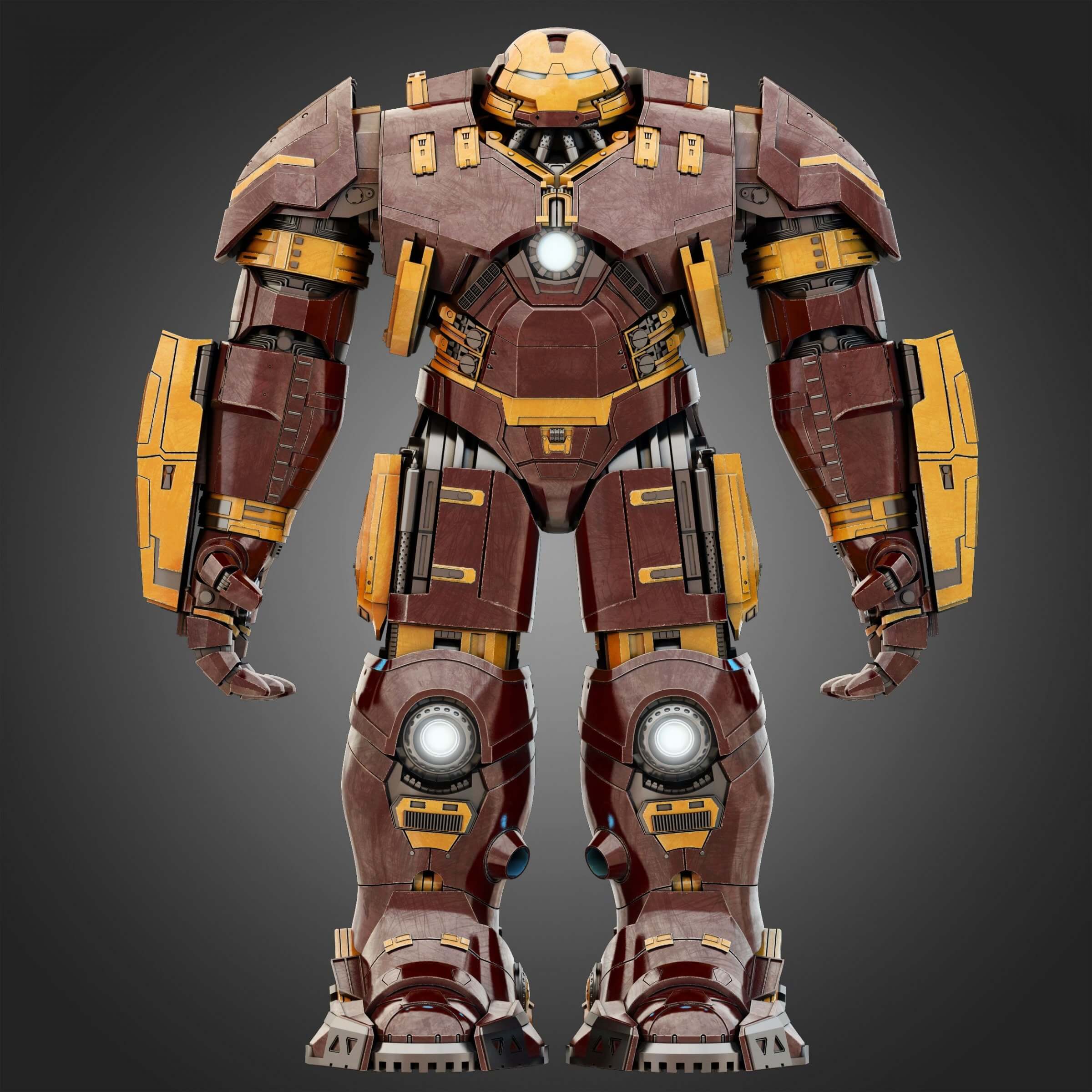 Hulkbuster from Avengers Age of Ultron - 3D Model by zifir3d
