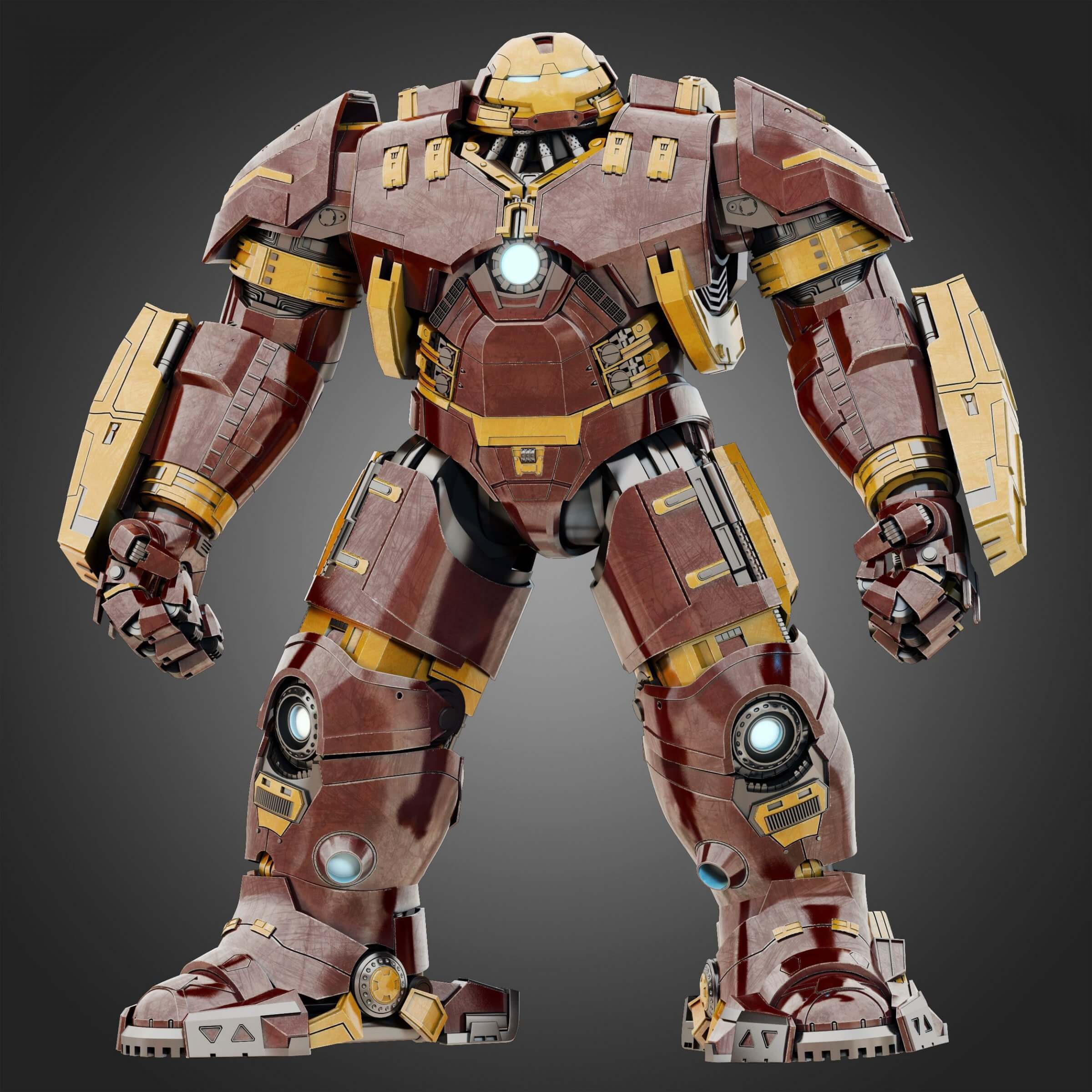 Hulkbuster from Avengers Age of Ultron - 3D Model by zifir3d