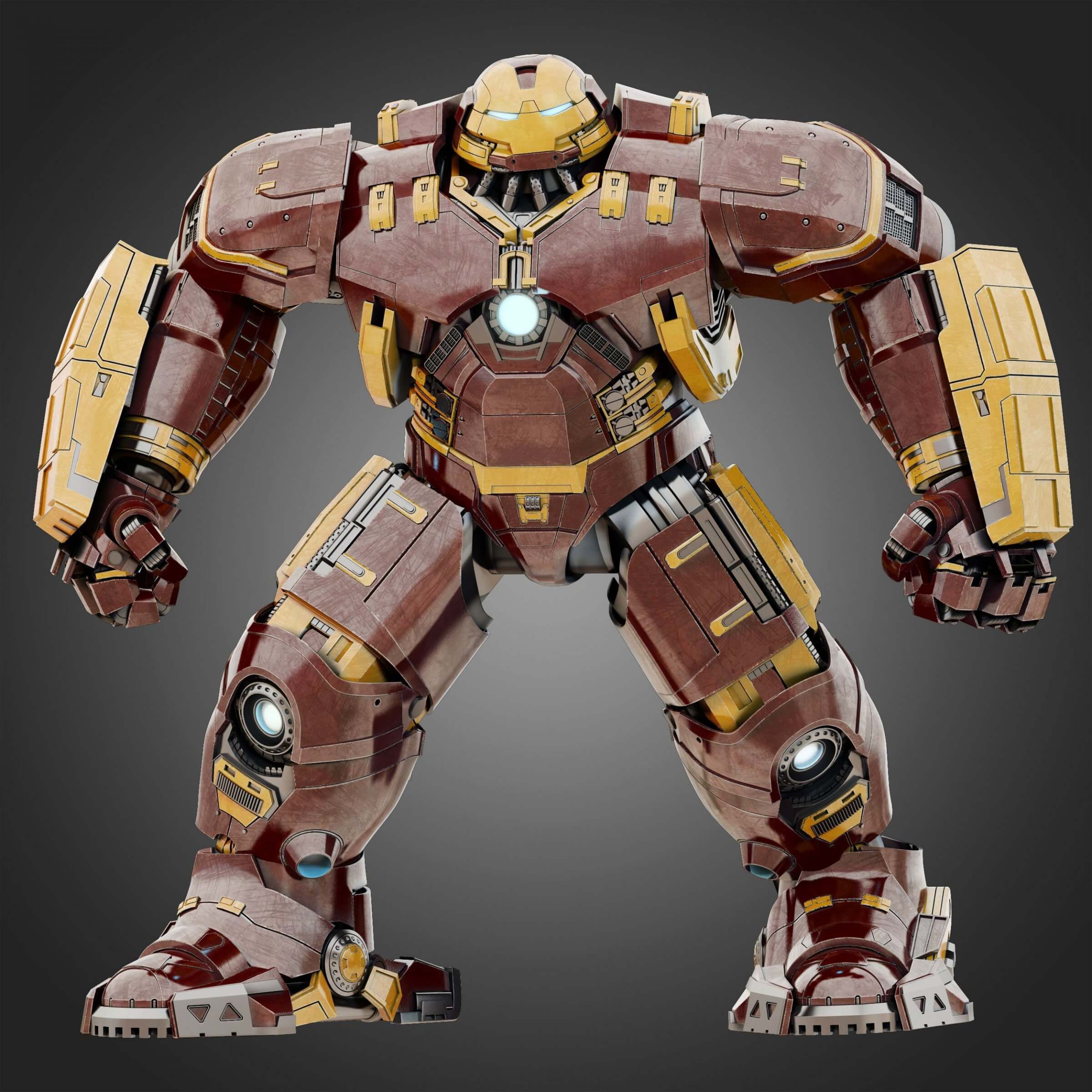 Hulkbuster from Avengers Age of Ultron - 3D Model by zifir3d