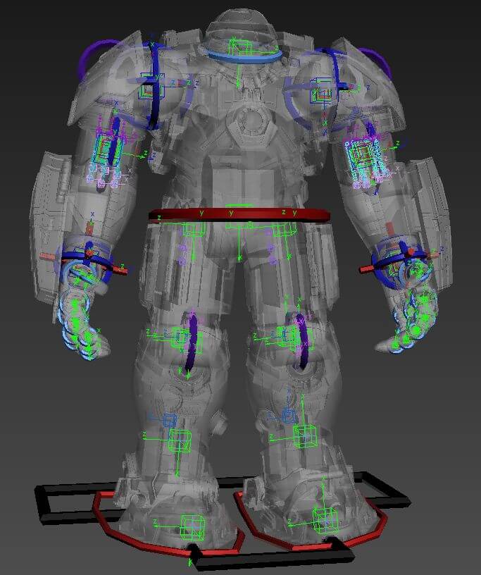 Hulkbuster from Avengers Age of Ultron - 3D Model by zifir3d