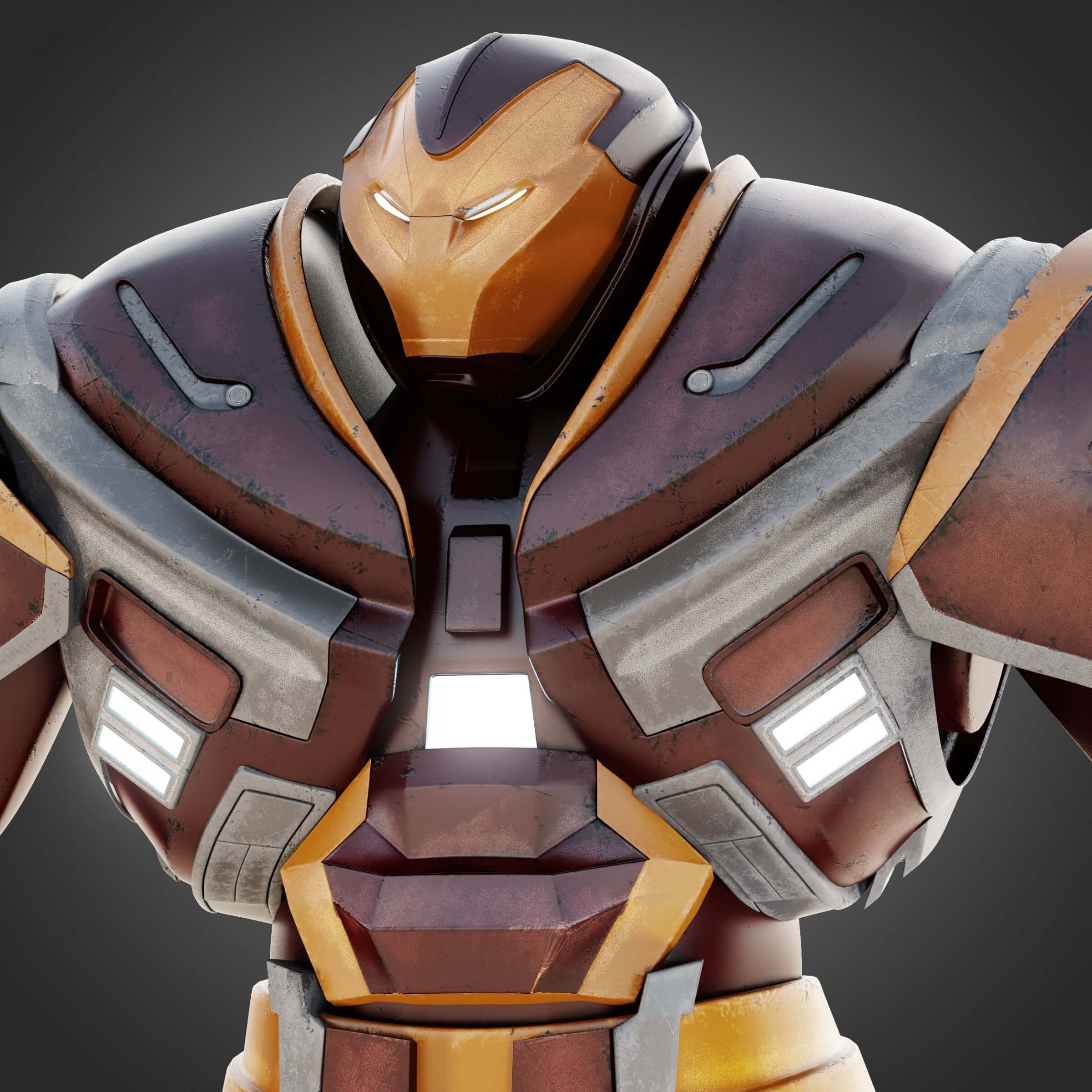 Hulkbuster - 3D Model by zifir3d