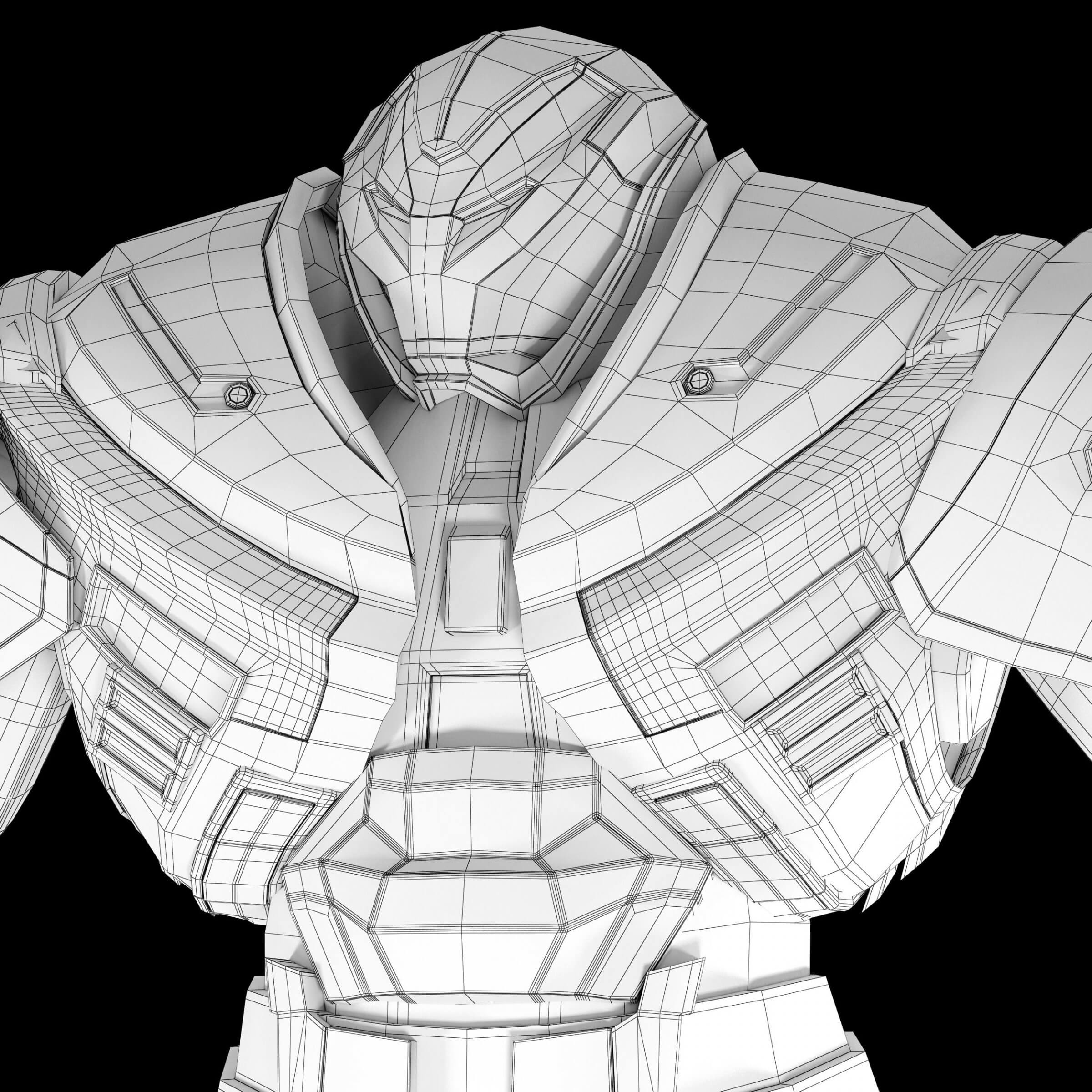 Hulkbuster - 3D Model by zifir3d