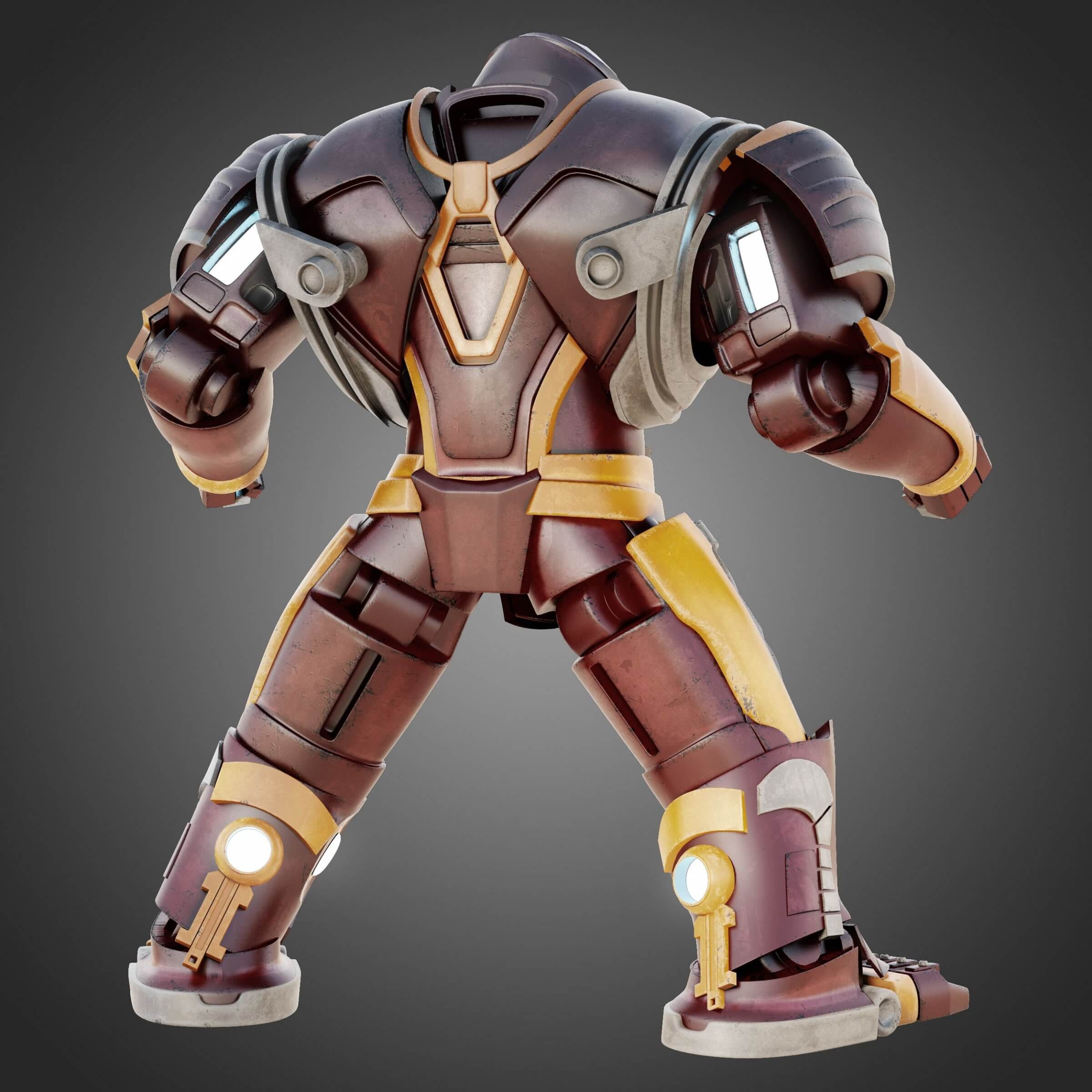 Hulkbuster - 3D Model by zifir3d