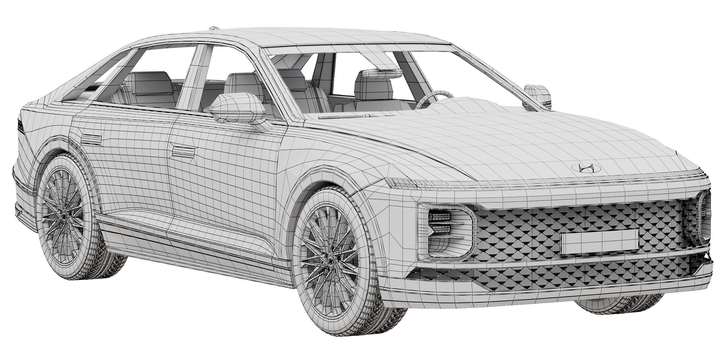 Hyundai Grandeur - 3D Model by zifir3d