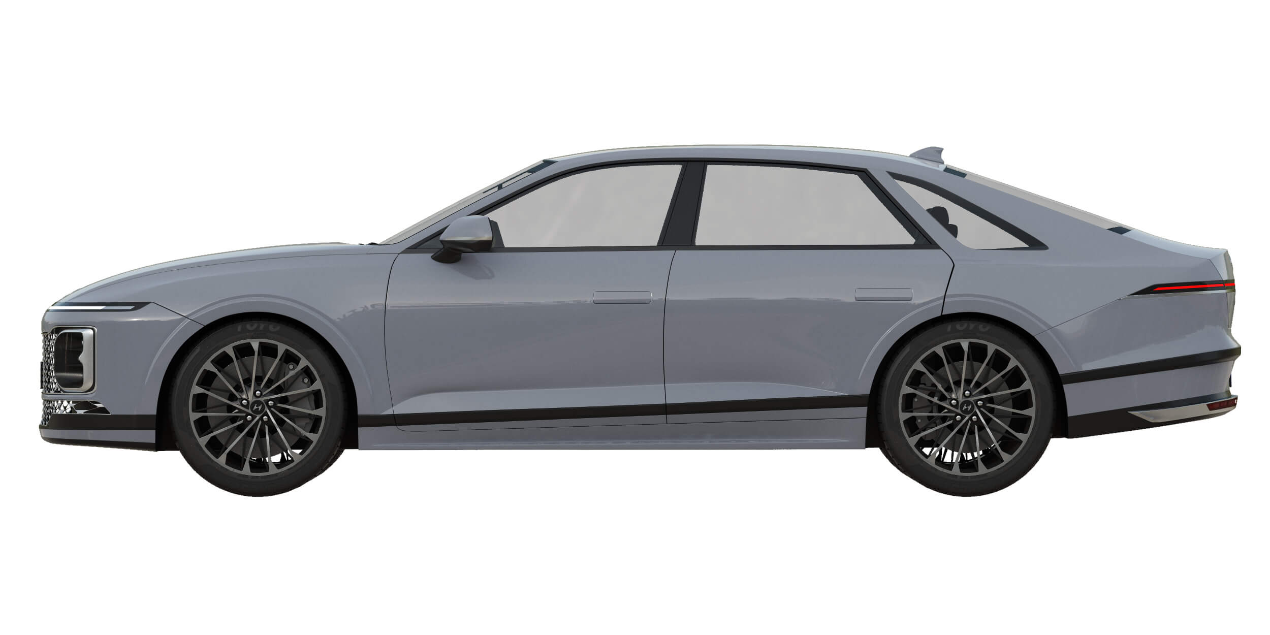 Hyundai Grandeur - 3D Model by zifir3d