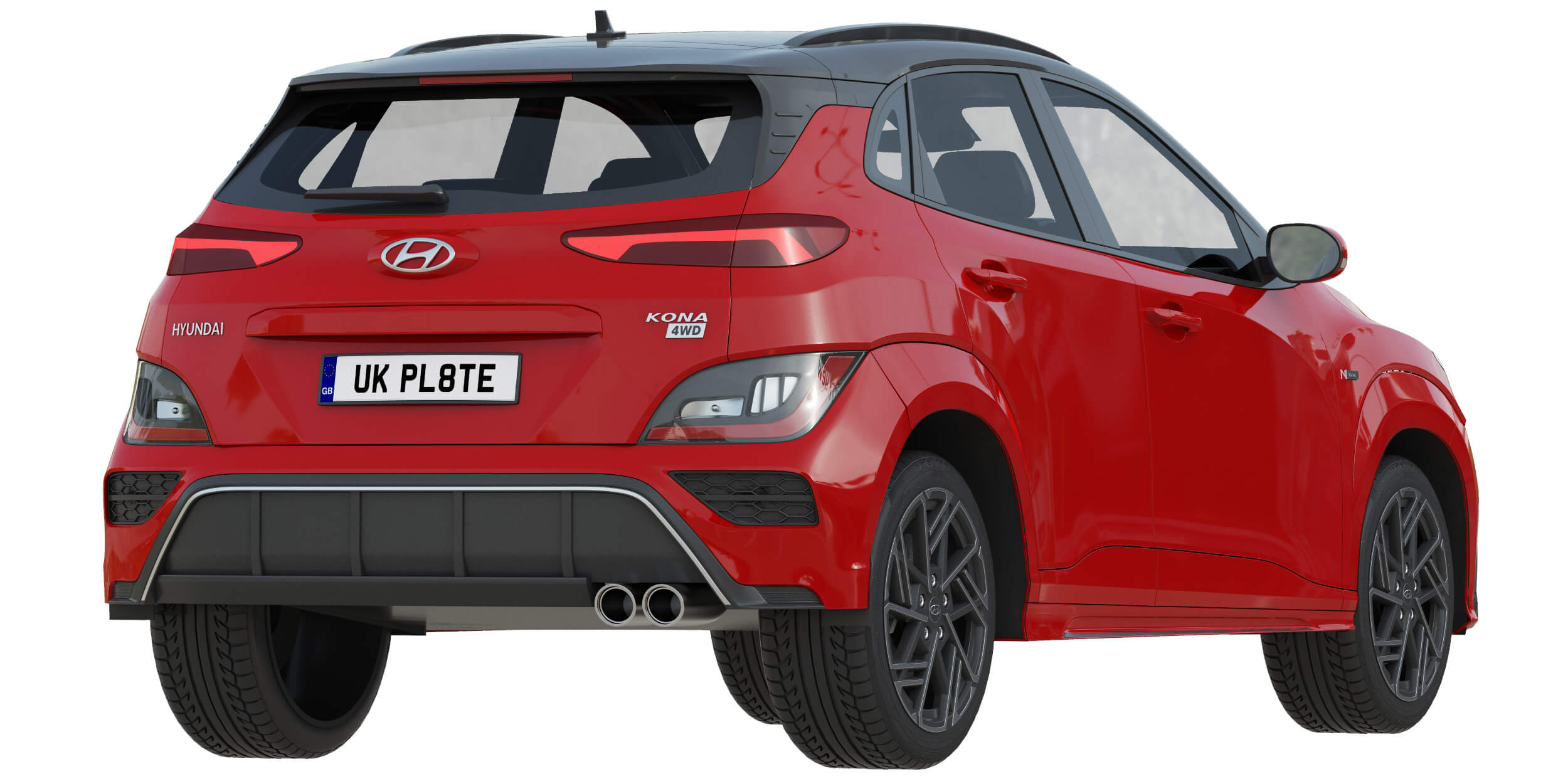 Hyundai Kona N-line 3D Model by zifir3d