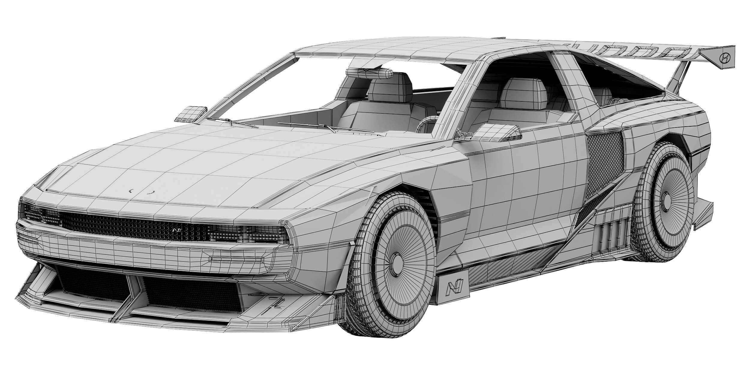 Hyundai N Vision 74 - 3D Model by zifir3d