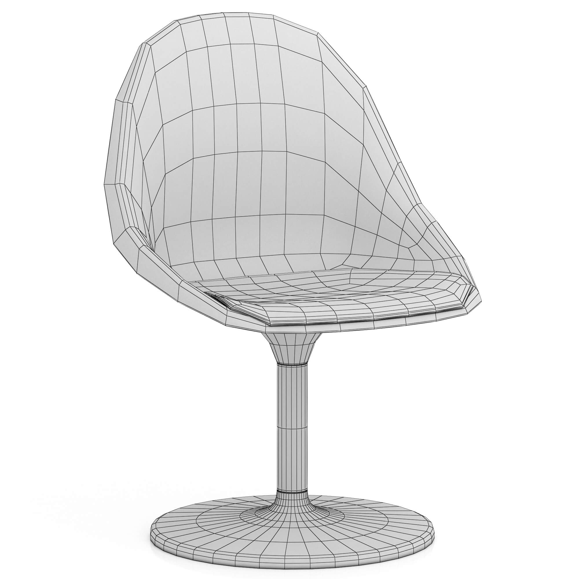 Ikea Baltsar Swivel Chair - 3D Model by zifir3d