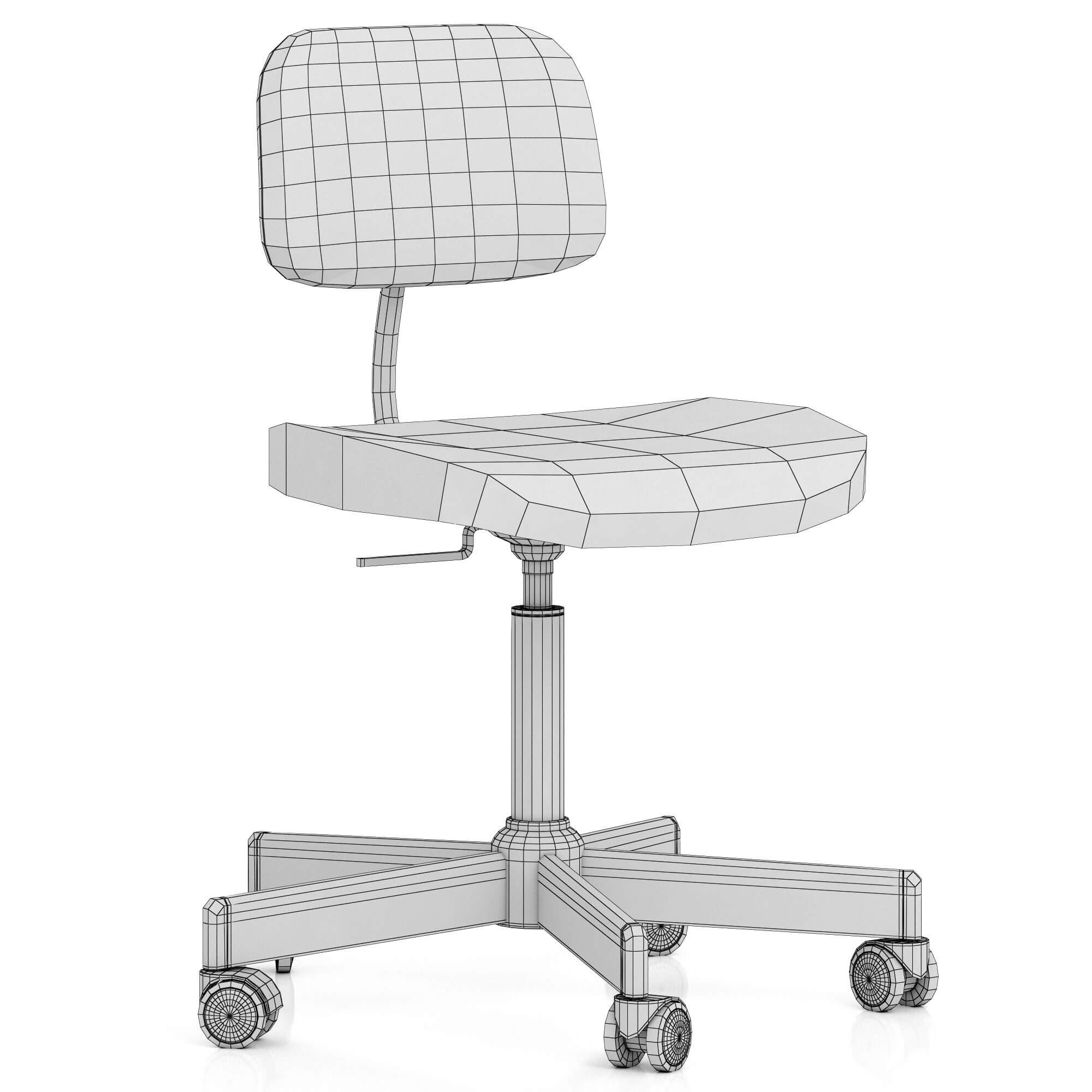 IKEA Bleckberget Chair - 3D Model by zifir3d