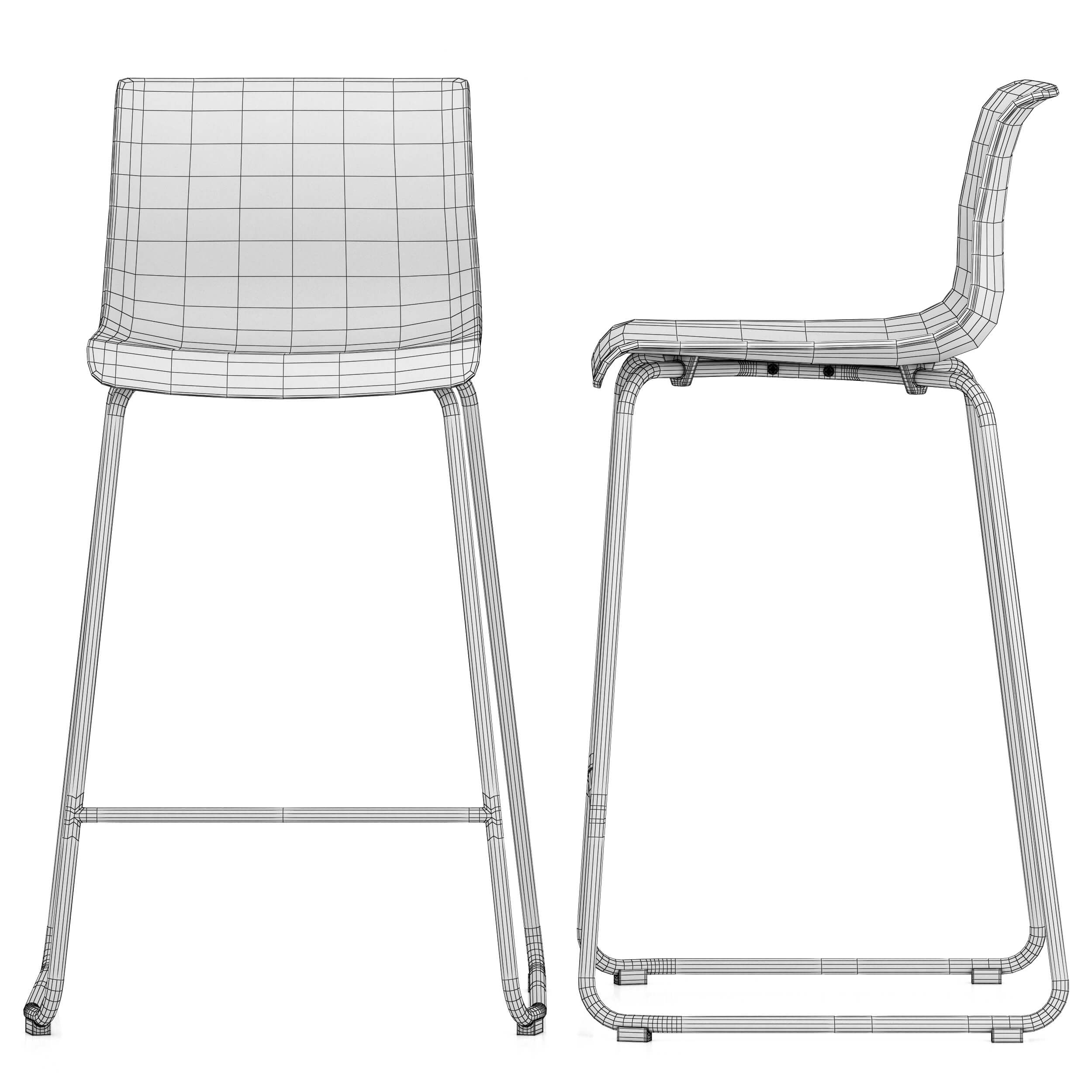 IKEA GLENN Bar Stool - 3D Model by zifir3d