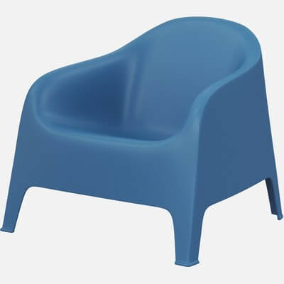 Ikea Skarpo Chair - 3D Model by zifir3d