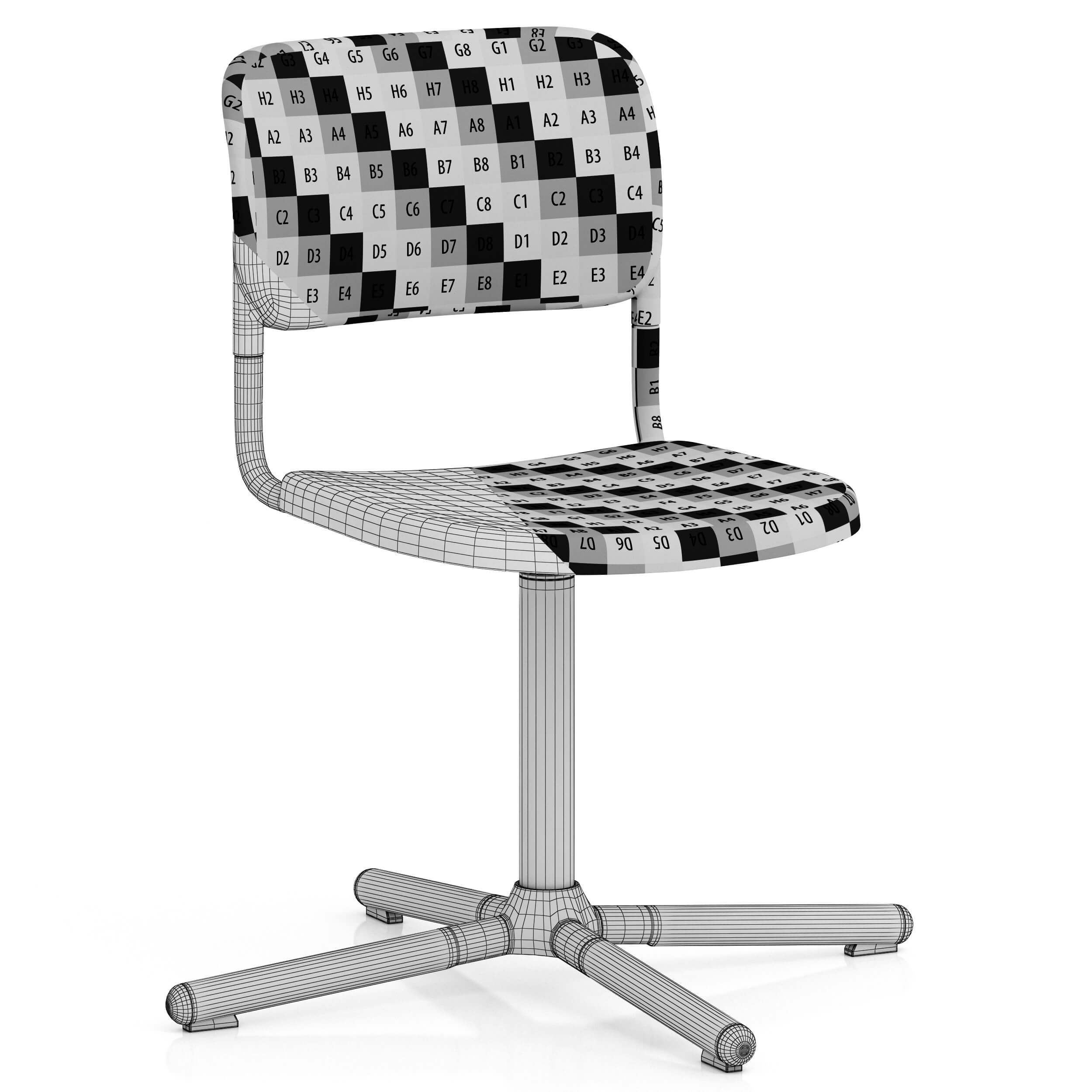 Ikea Smallen Swivel Chair - 3D Model by zifir3d