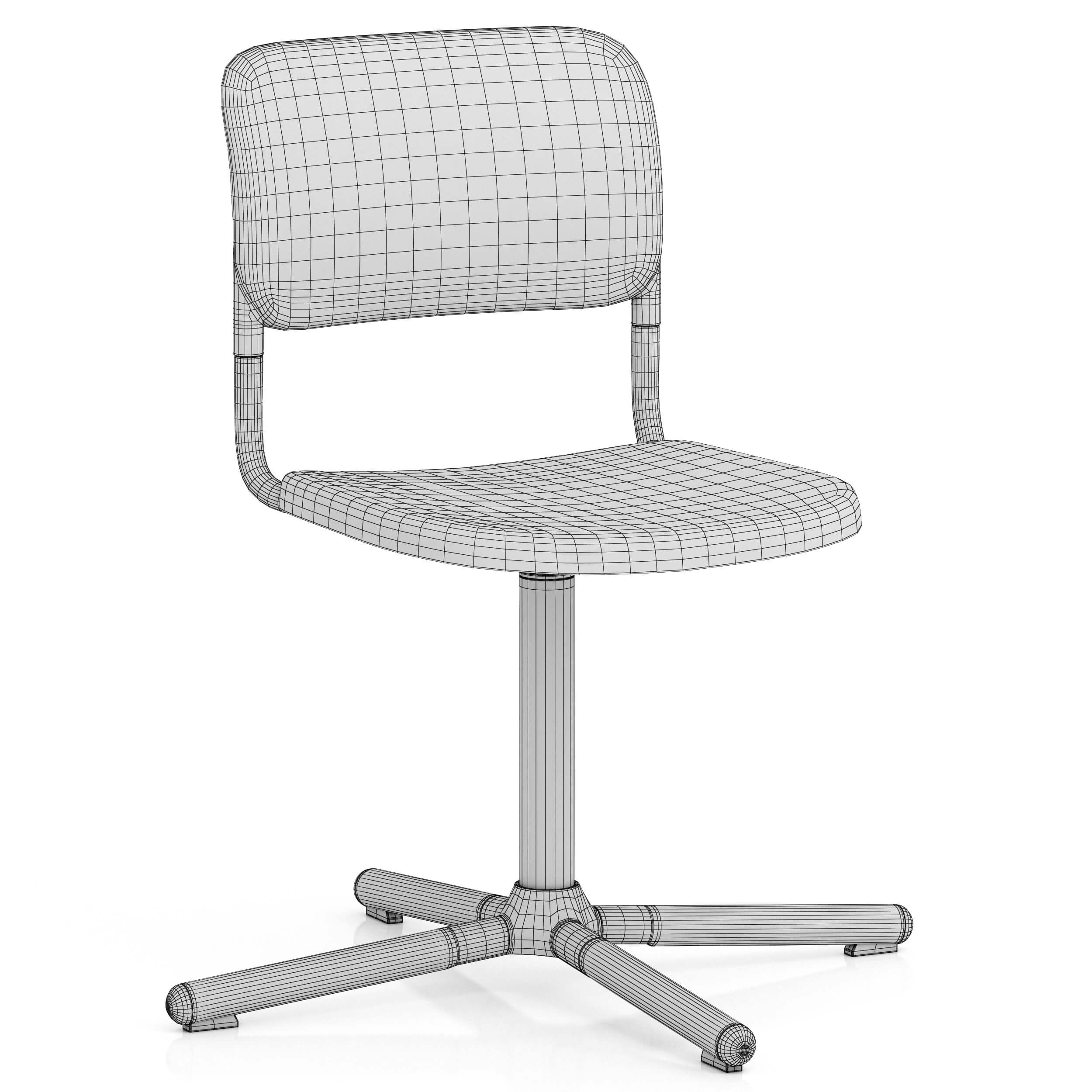Ikea Smallen Swivel Chair - 3D Model by zifir3d