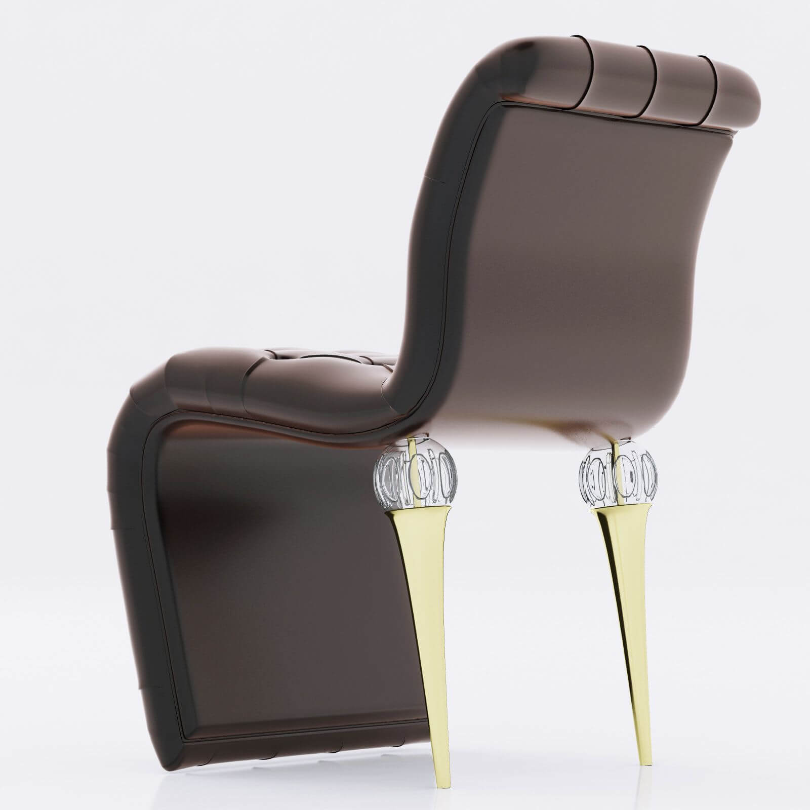JC Passion Chocolat Chair - 3D Model by zifir3d