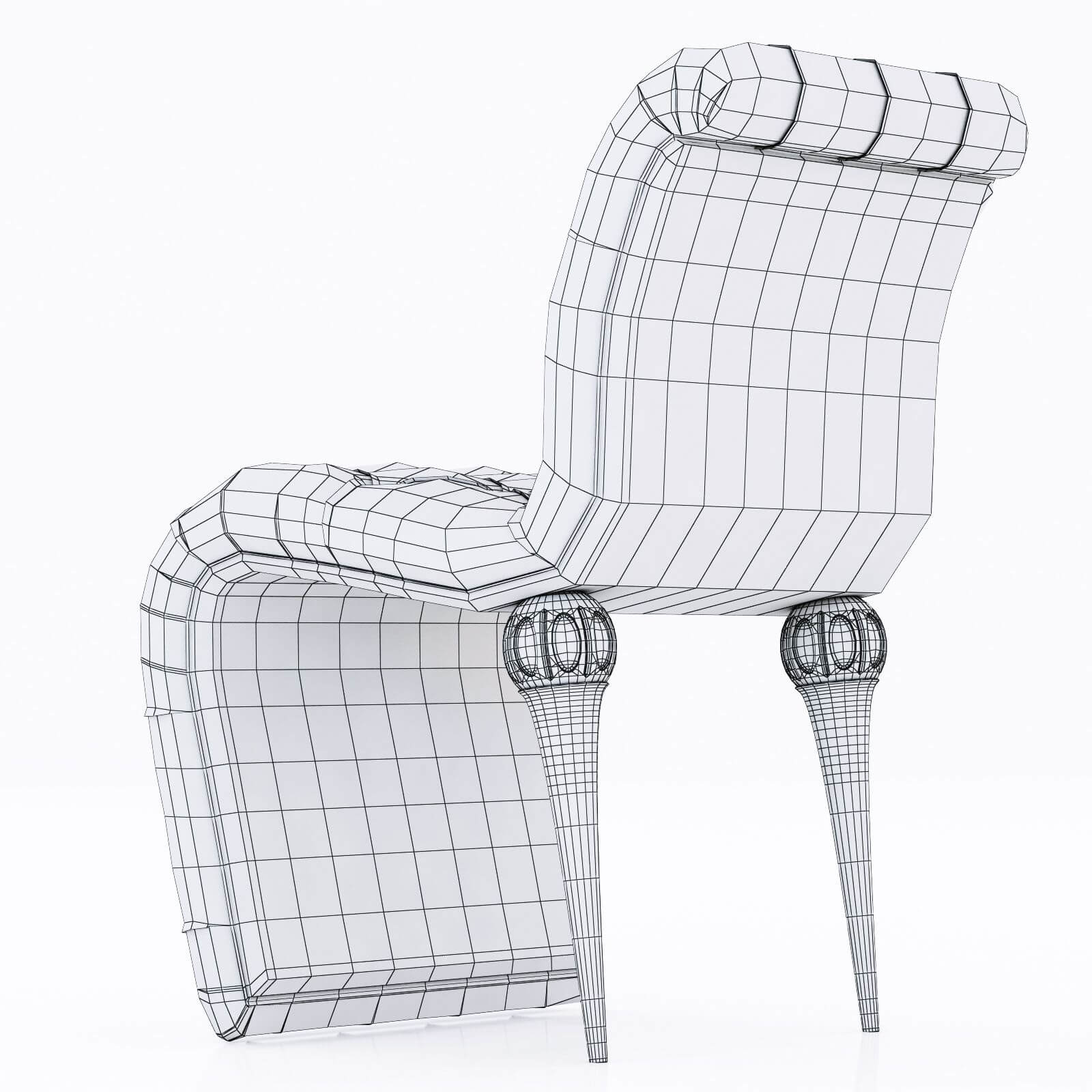 JC Passion Chocolat Chair - 3D Model by zifir3d