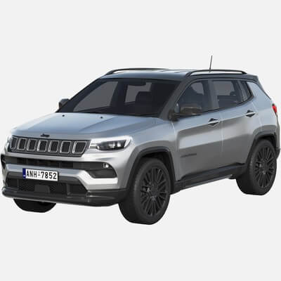 Jeep Compass - 3D Model by zifir3d