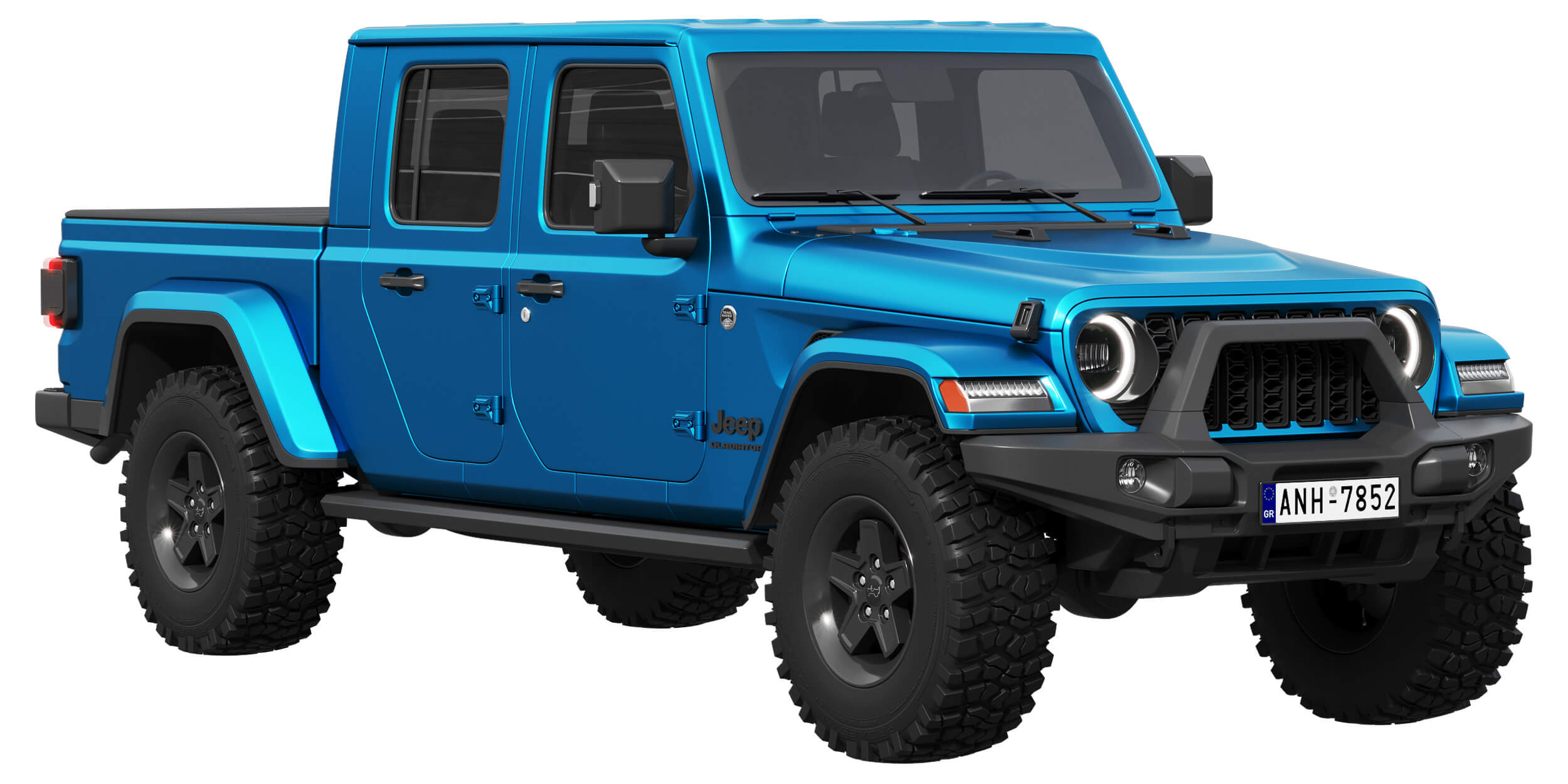 Jeep Gladiator Willys 2024 - 3D Model by zifir3d